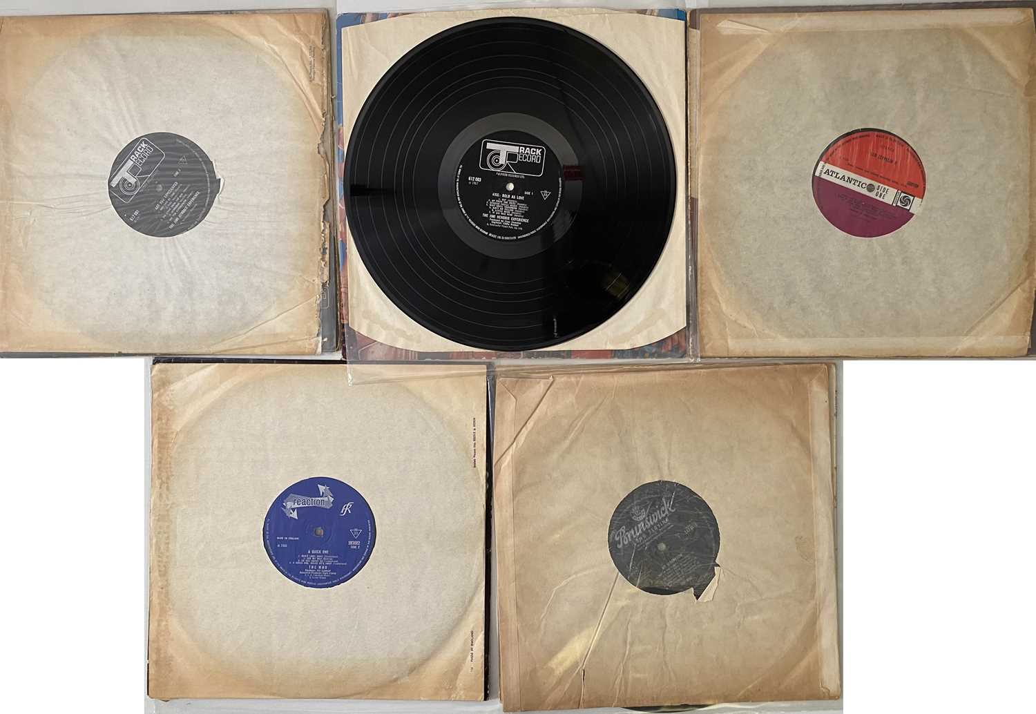 Lot 694 - LED ZEP/JIMI HENDRIX/THE WHO - ORIGINAL UK