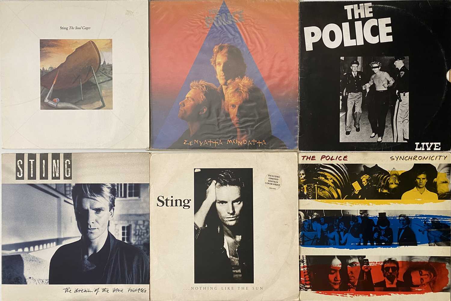 Lot 885 - THE POLICE - LP / 12" / 7" / PICTURE DISC