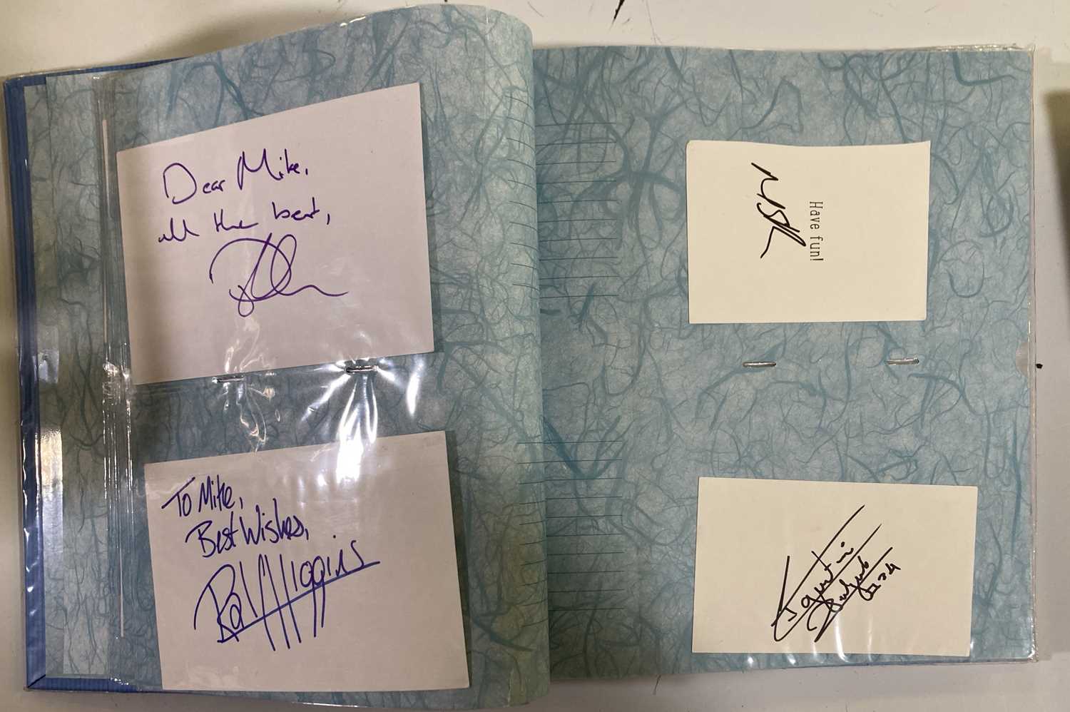 Lot 54 - SIGNED BOOKS / AUTOGRAPHS.