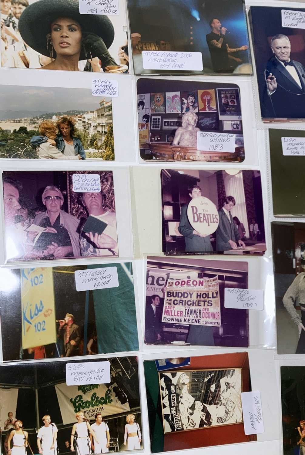 Lot 164 - MUSIC PHOTOGRAPHS WITH COPYRIGHT.
