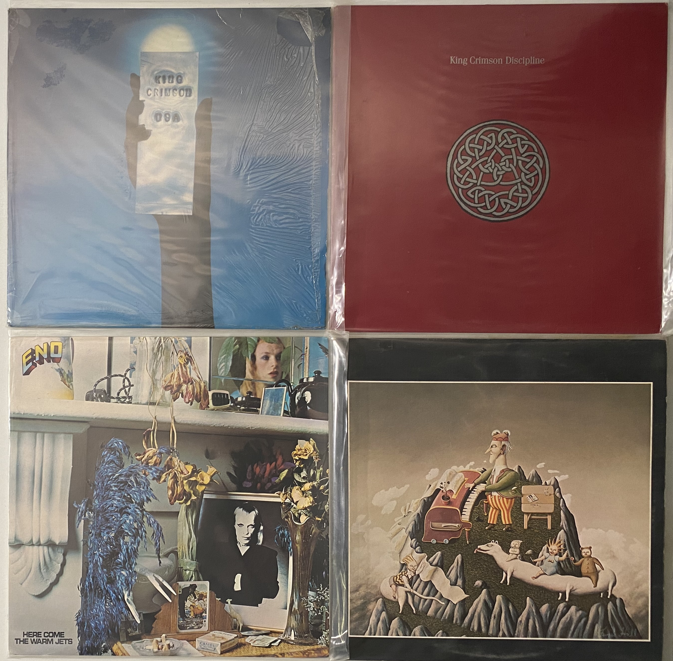 Lot 636 - ROBERT FRIPP/ BRIAN ENO AND RELATED - LPs