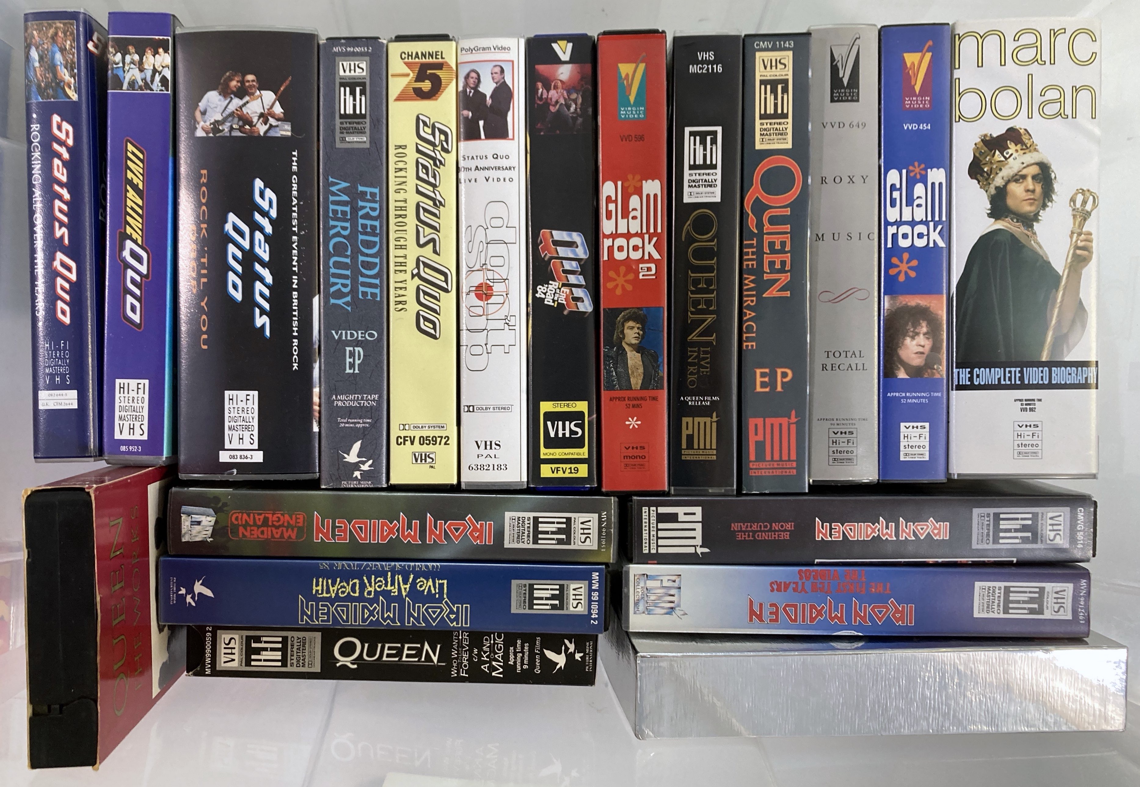 Lot 62 - MUSIC MEMORABILIA - BOOKS / VHS / BEATLES.