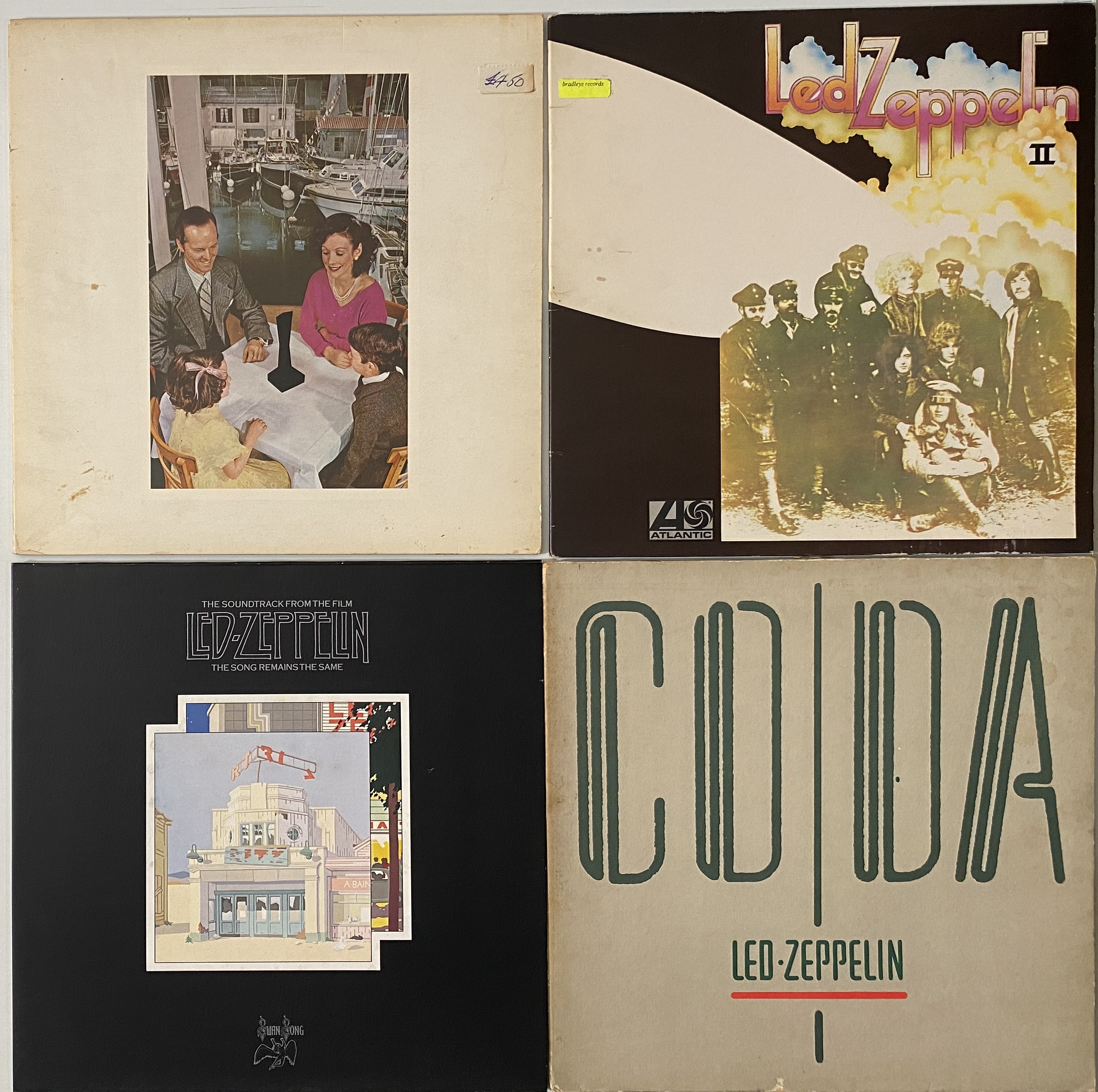 Lot 649 - LED ZEPPELIN - LP PACK