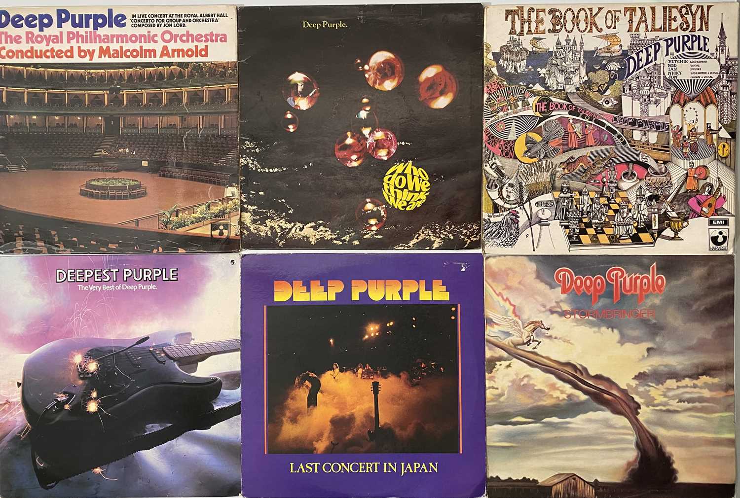 Lot 929 - HEAVY / CLASSIC ROCK - LP PACK