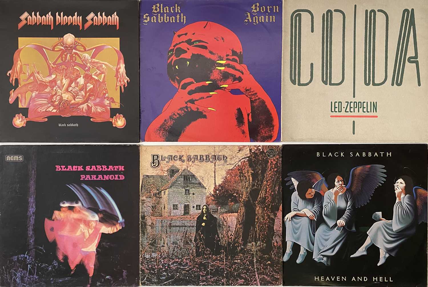 Lot 931 - HEAVY ROCK / METAL - LP COLLECTION