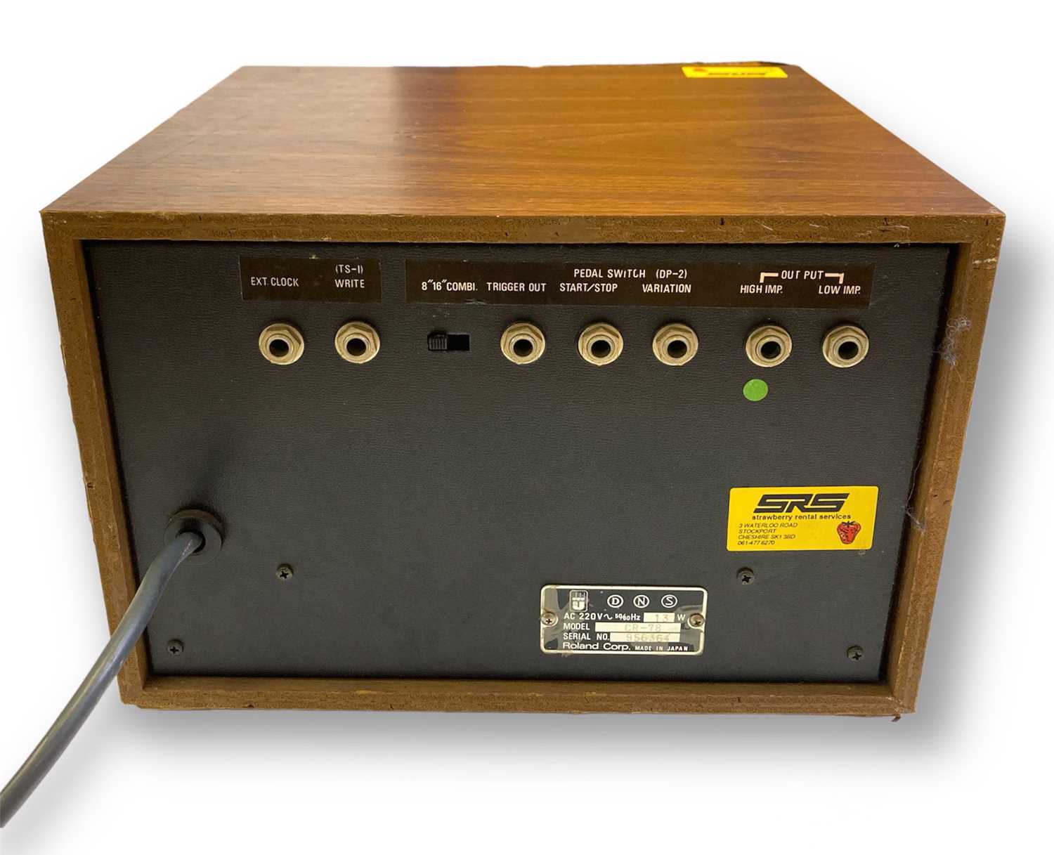 Lot 19 - ROLAND CR78 COMPU RHYTHM DRUM MACHINE.