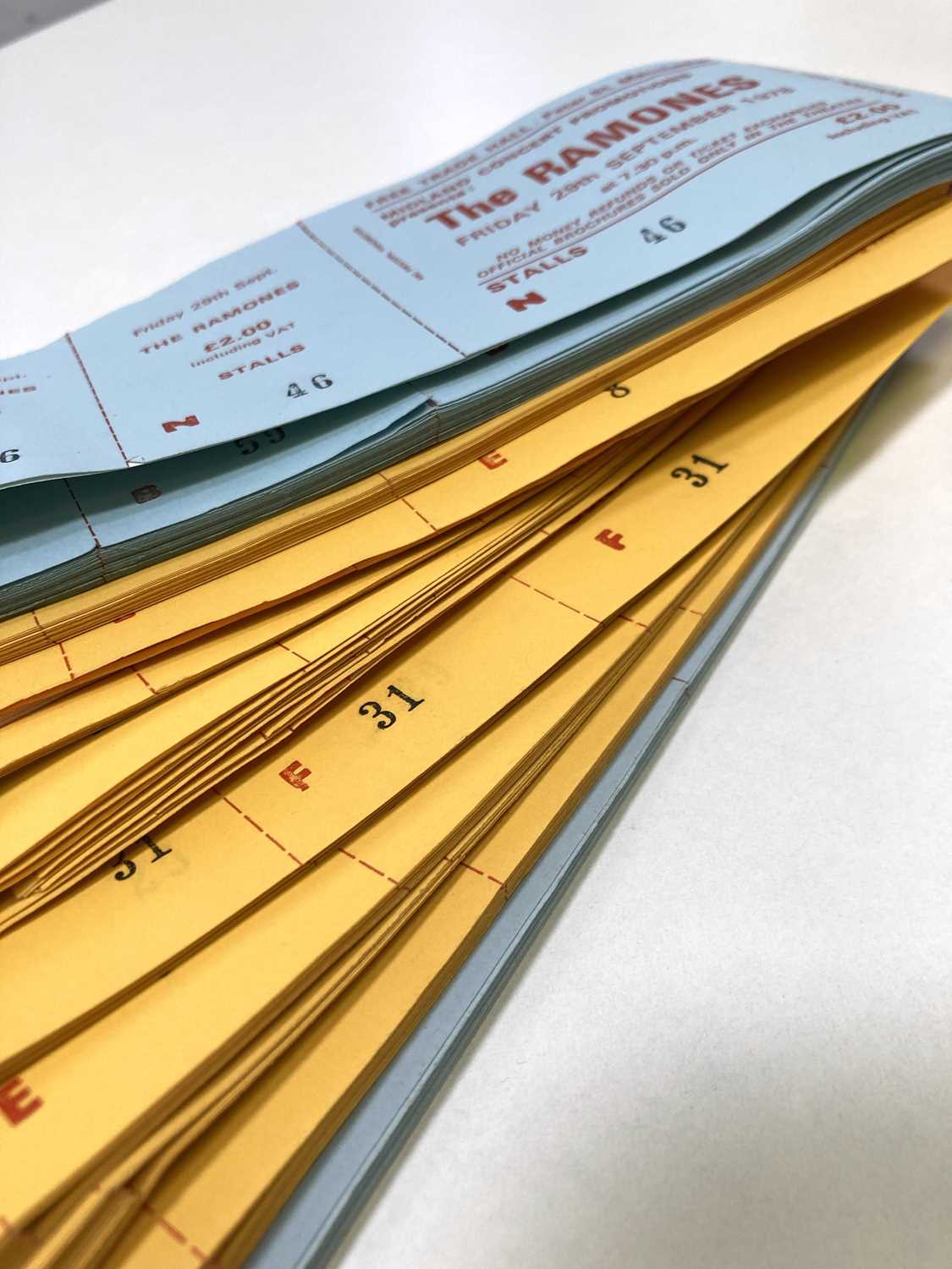 Lot 133 - MANCHESTER FREE TRADE HALL TICKET ARCHIVE