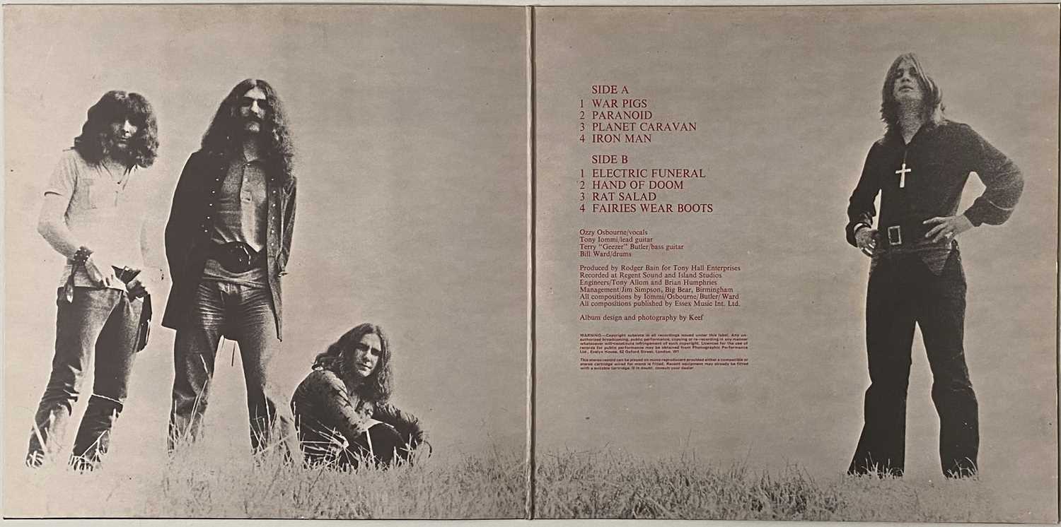 Lot 965 - BLACK SABBATH / LED ZEPPELIN - LP RARITIES
