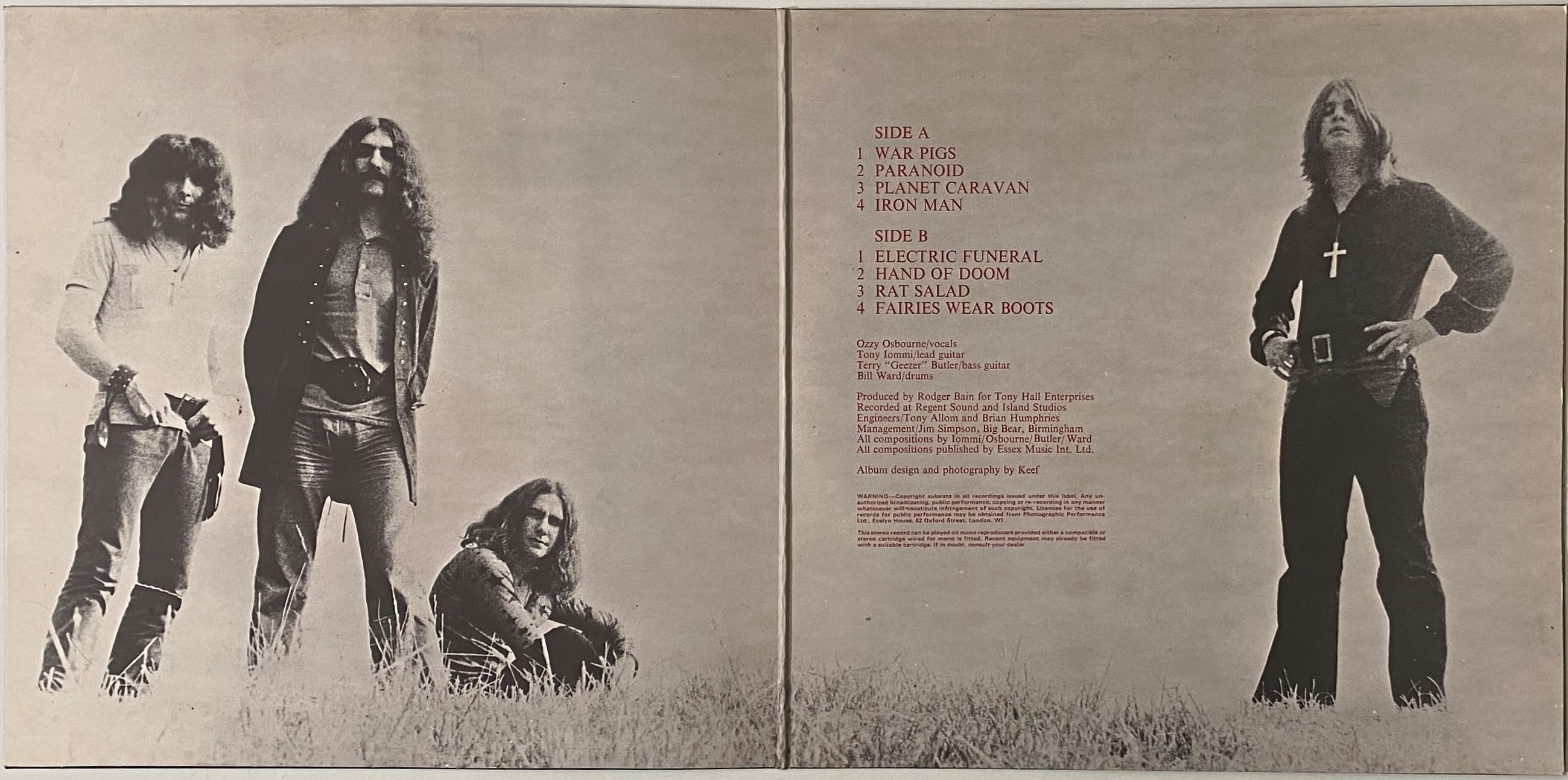 Lot 965 - BLACK SABBATH / LED ZEPPELIN - LP RARITIES