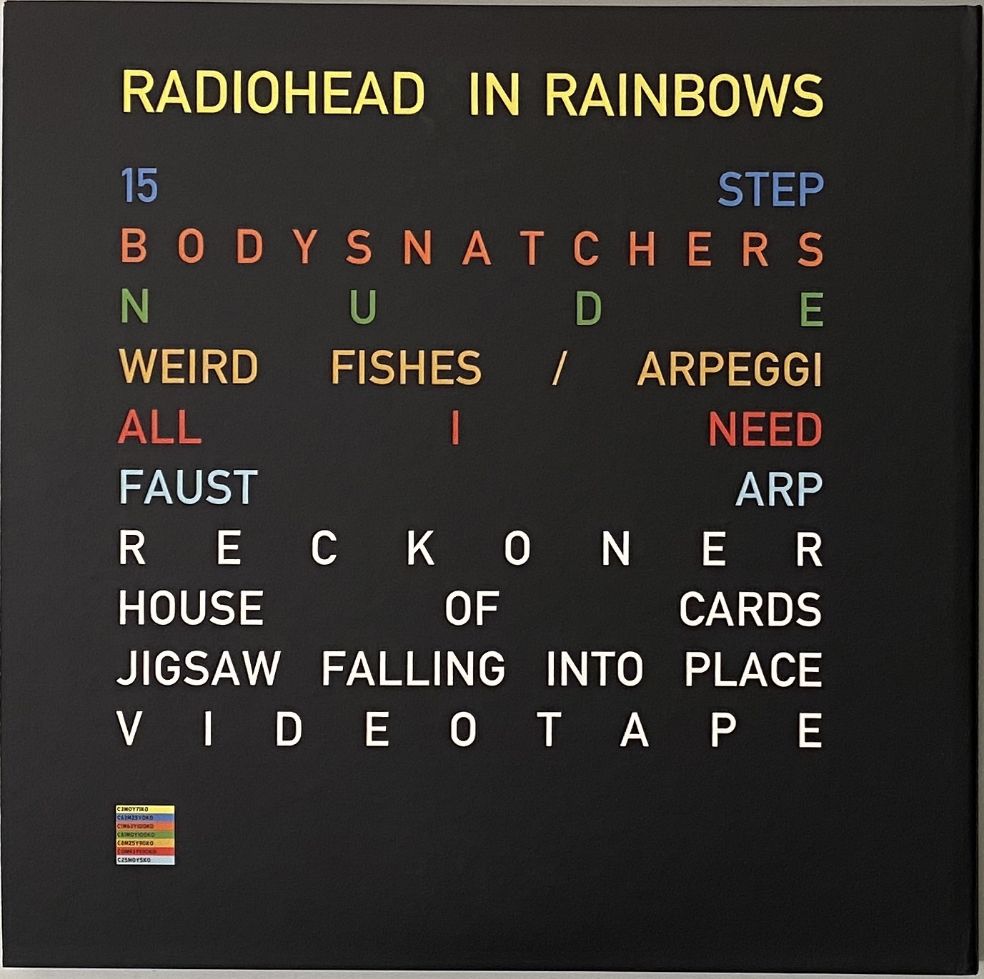 Lot 969 - RADIOHEAD - IN RAINBOWS LIMITED EDITION 2x