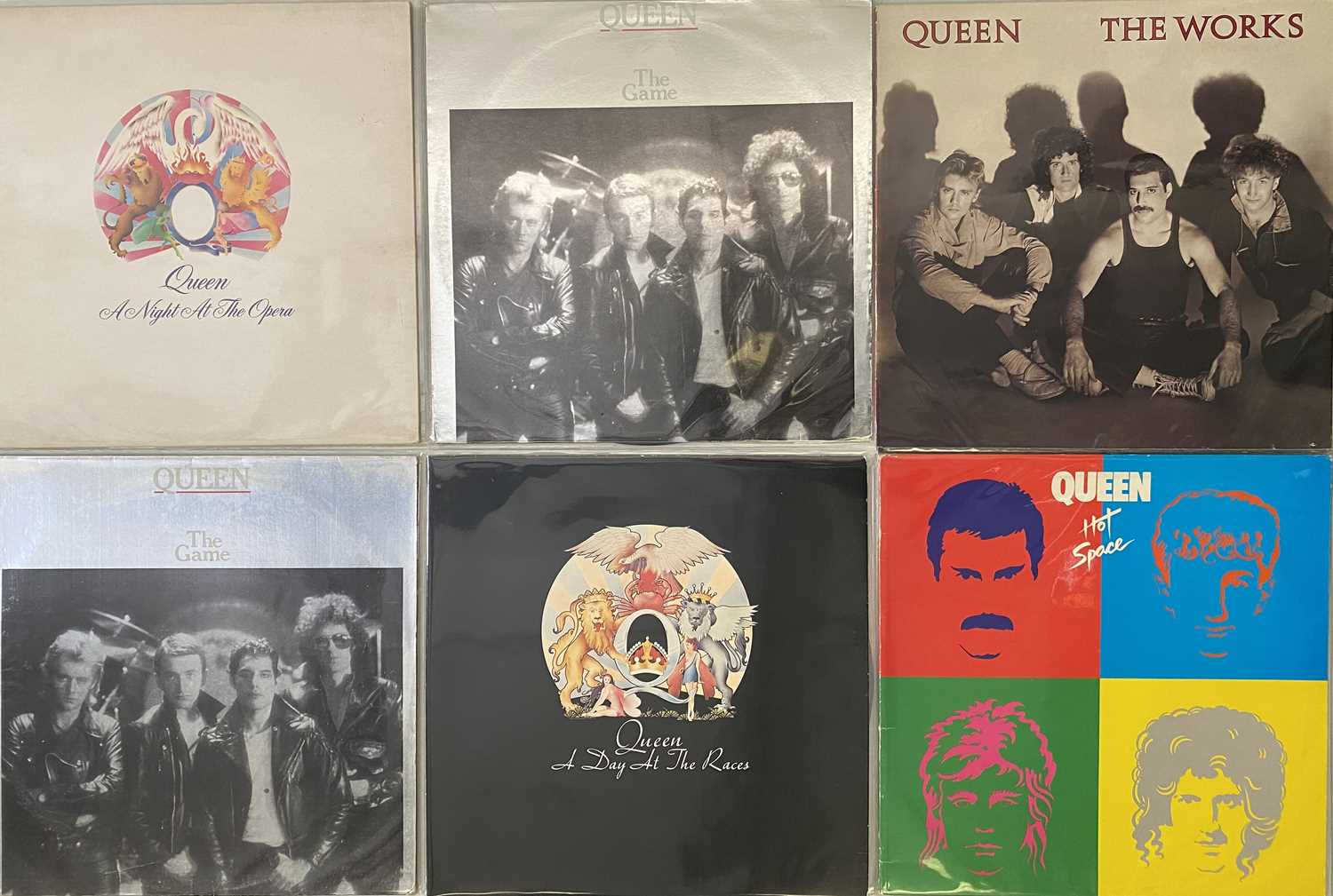 Lot 1049 - QUEEN - LP COLLECTION