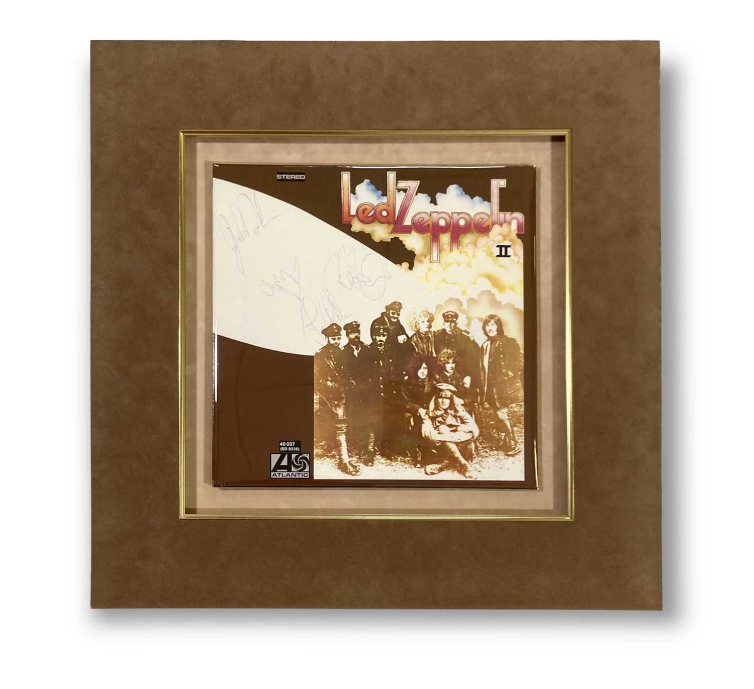 Lot 431 - LED ZEPPELIN - A FULLY SIGNED COPY OF LED