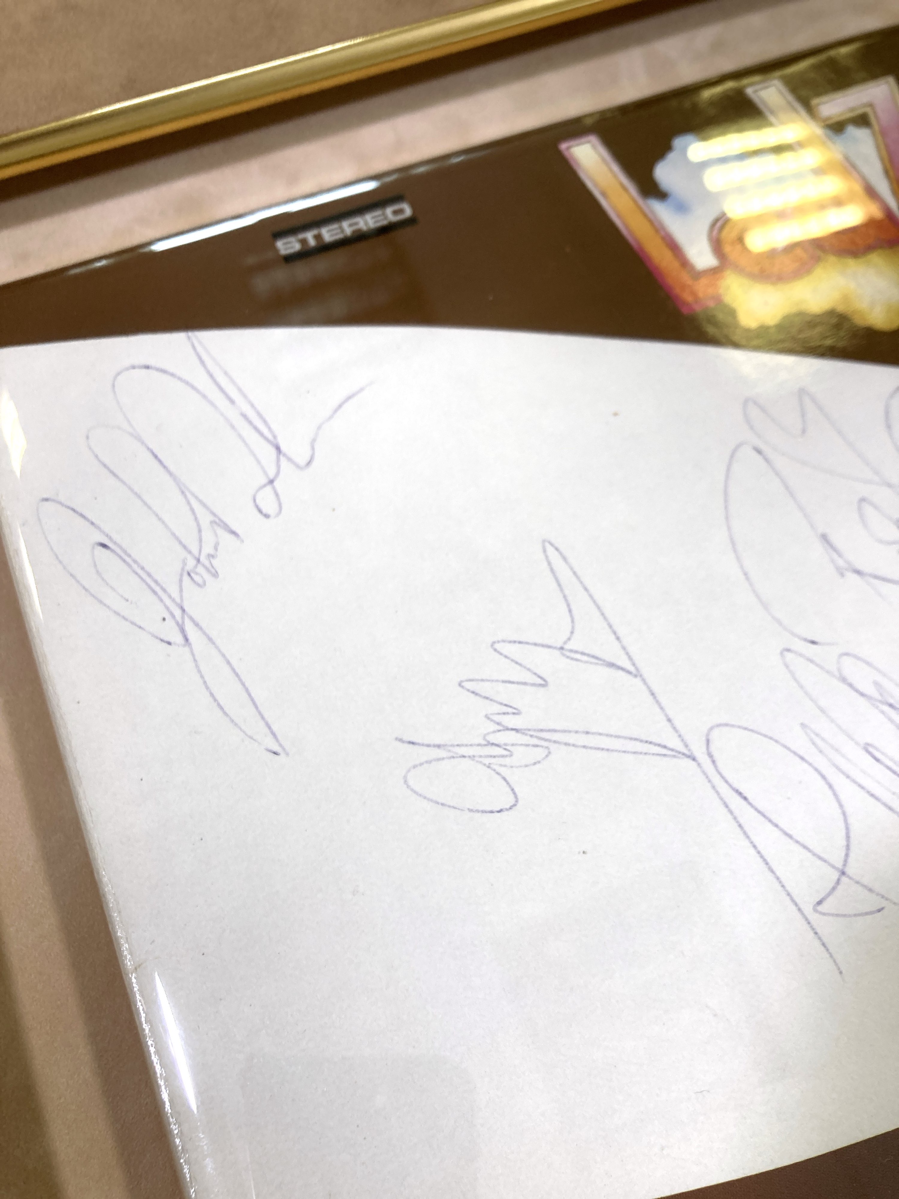 Lot 431 - LED ZEPPELIN - A FULLY SIGNED COPY OF LED