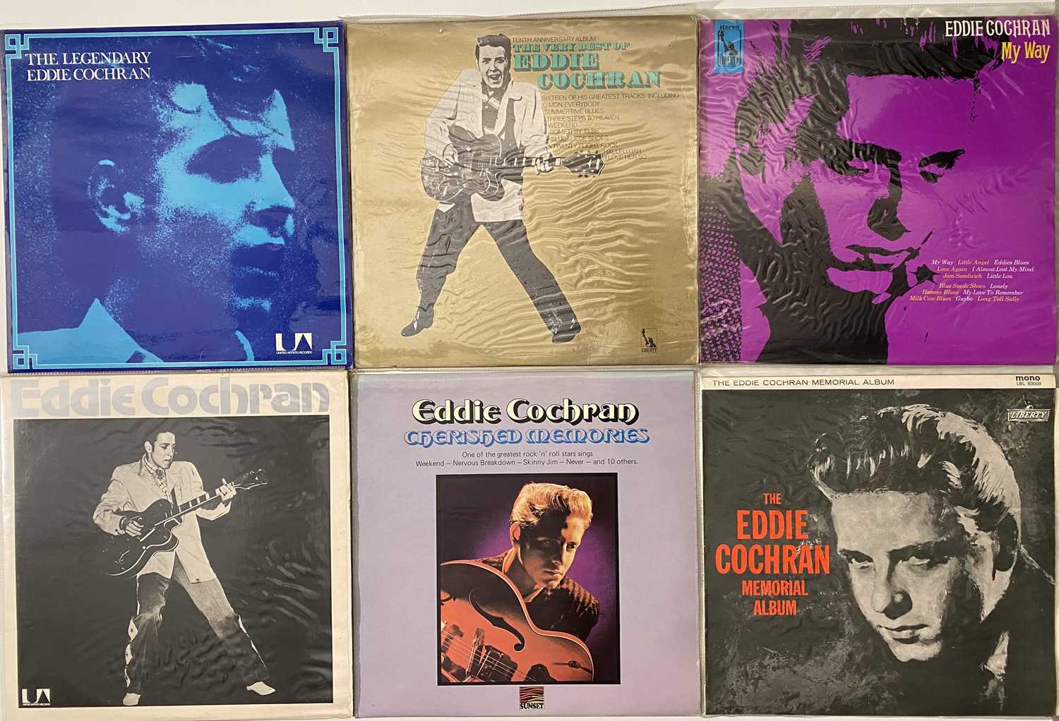 Lot 1062 - ROCK N ROLL - LPs / 78s / 7" / CASSETTES