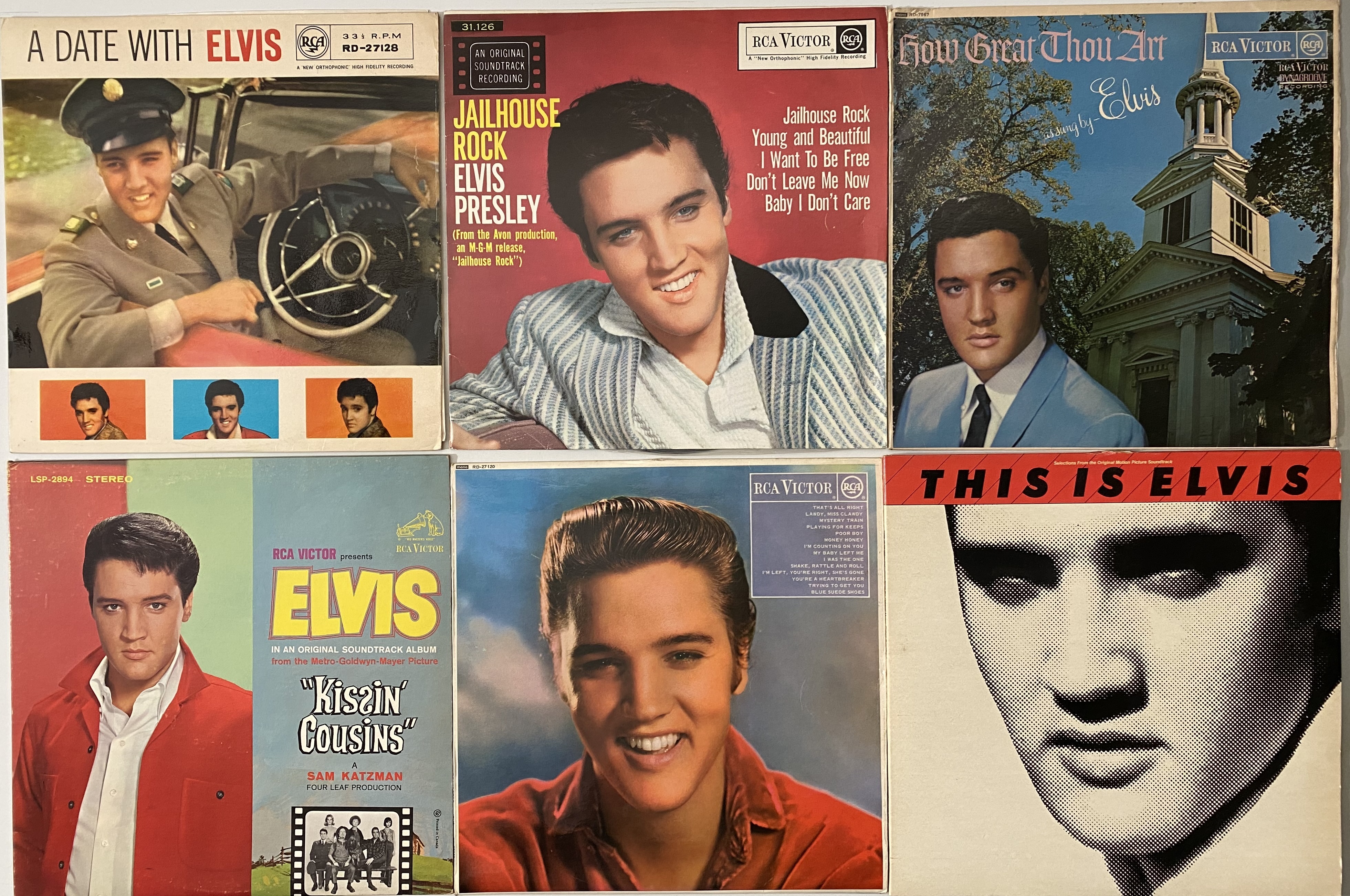 Lot 1063 - ELVIS - LP COLLECTION