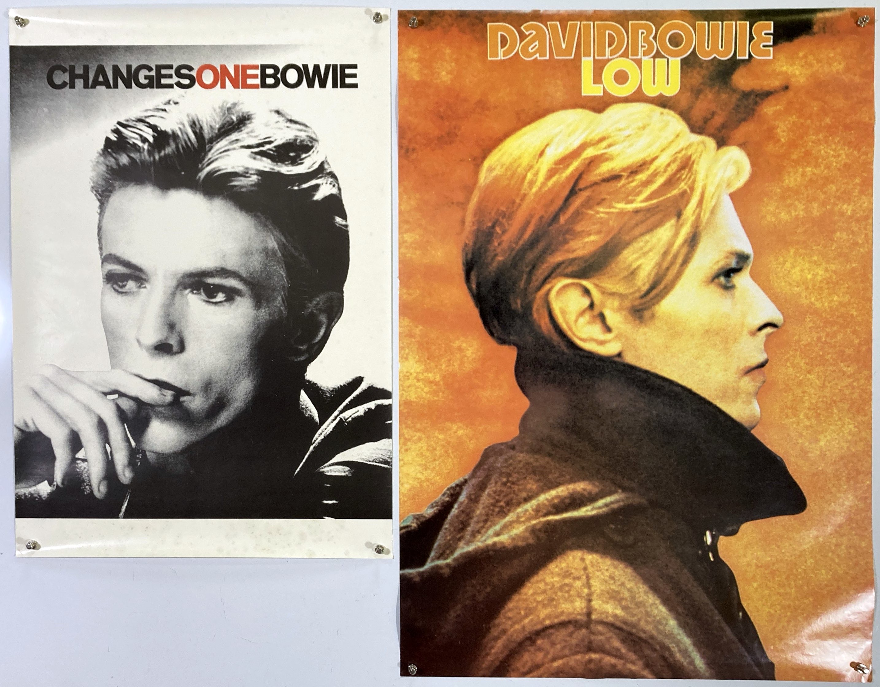 Lot 385 - DAVID BOWIE - CHANGES ONE POSTER.