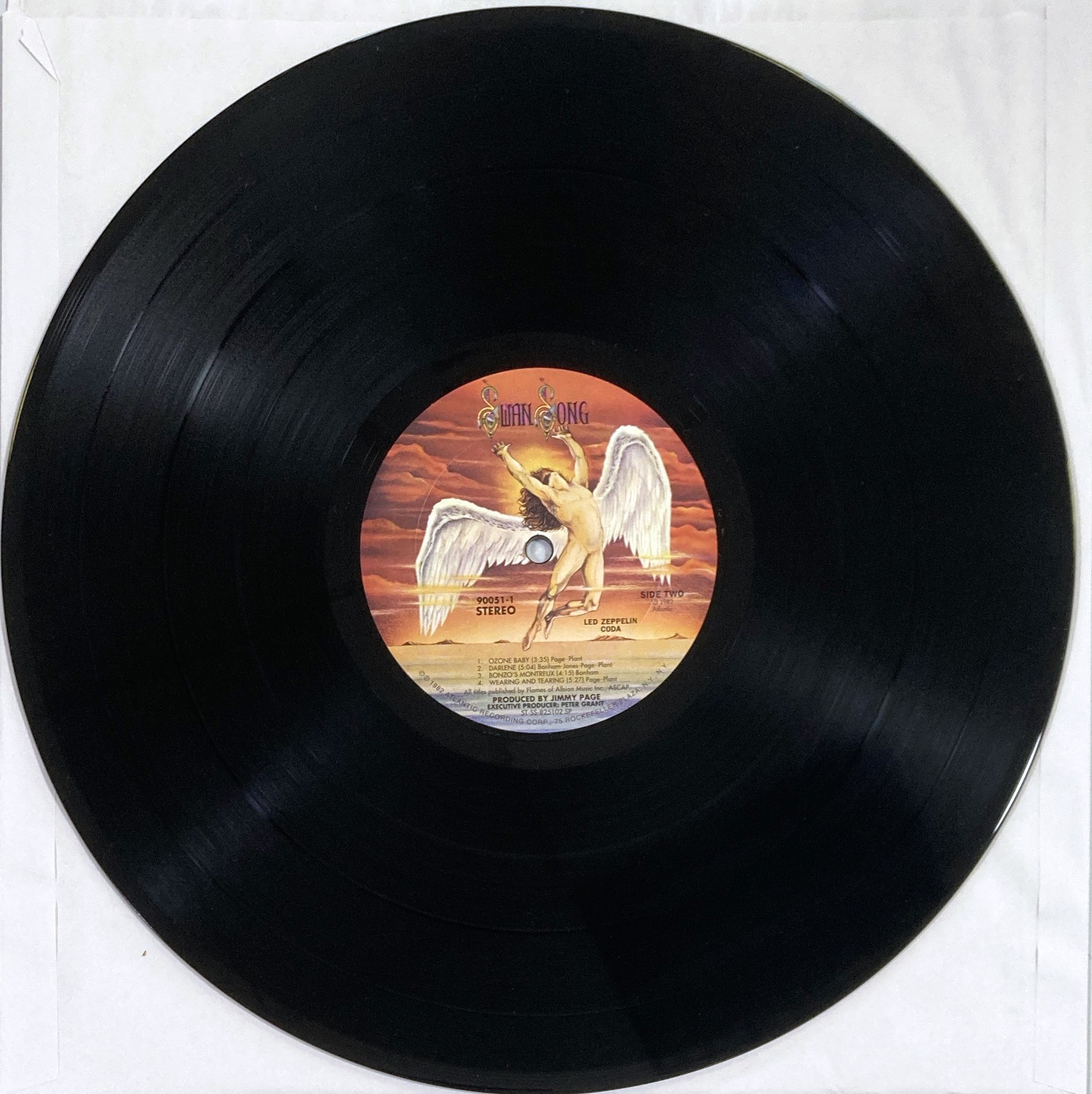 Lot 45 - LED ZEPPELIN - CODA - CLASSIC RECORDS