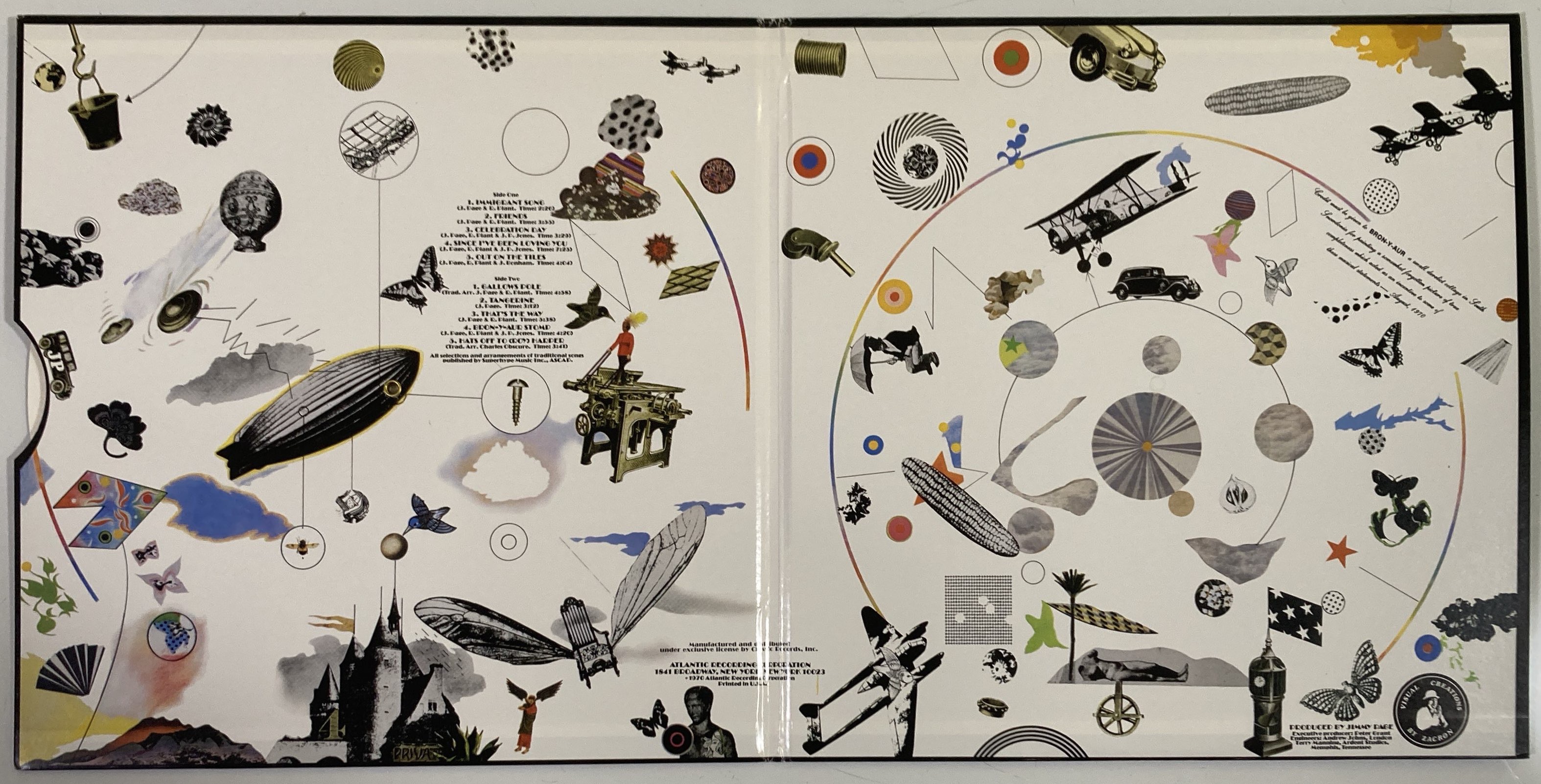 Lot 46 - LED ZEPPELIN - III - CLASSIC RECORDS