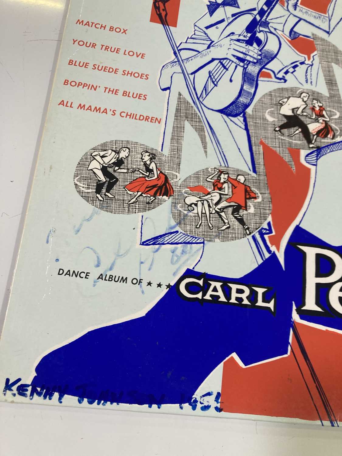Lot 359 - CARL PERKINS - SIGNED LPS.