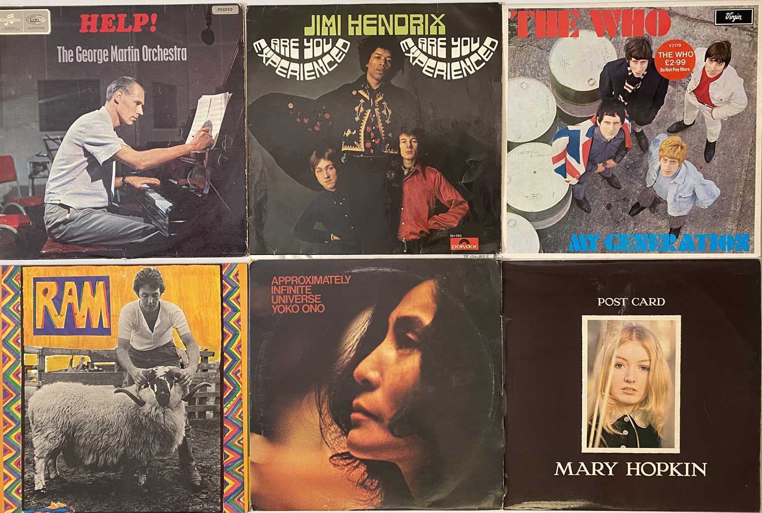 Lot 1011 Classic Rock Lp Collection
