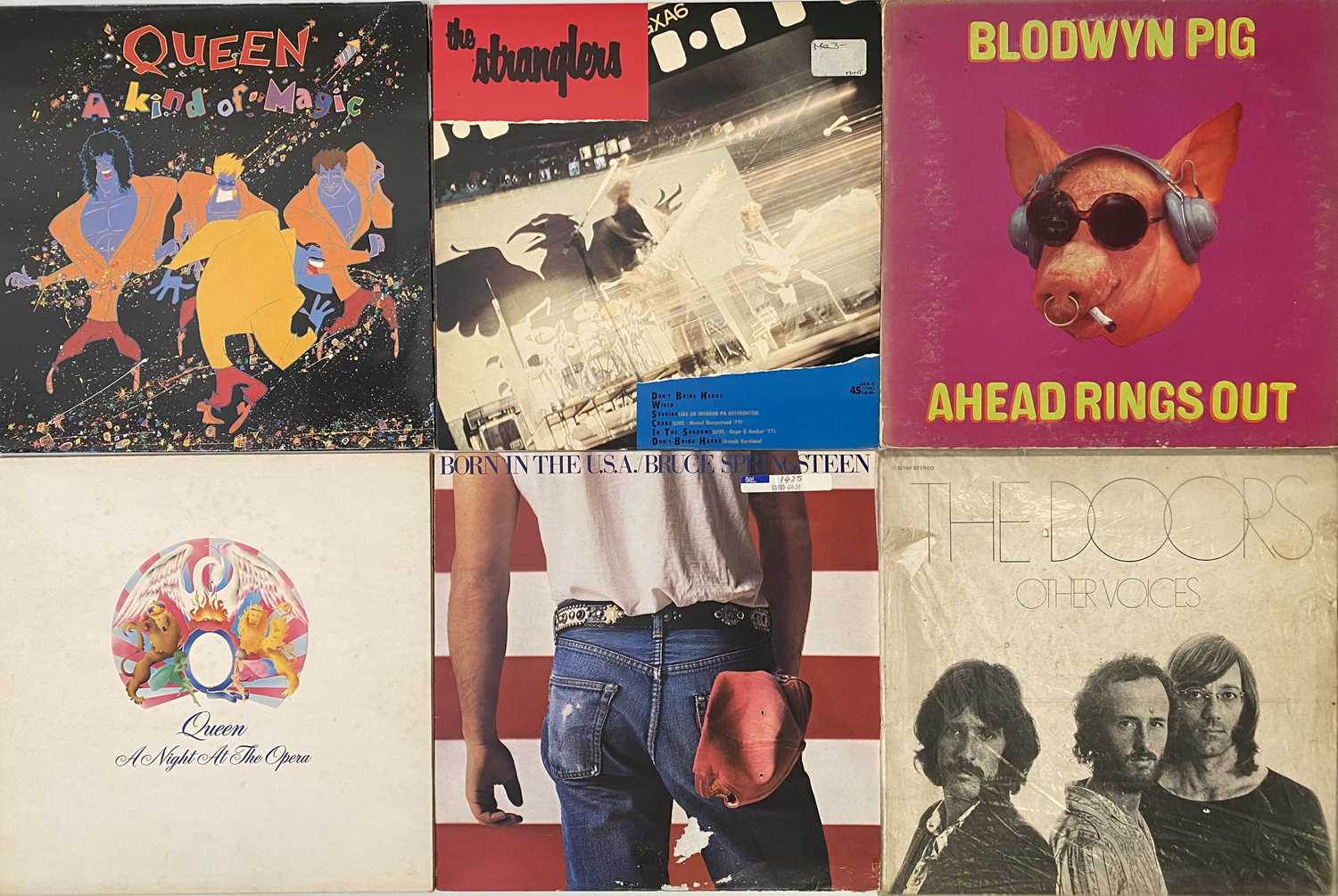 Lot 1011 Classic Rock Lp Collection