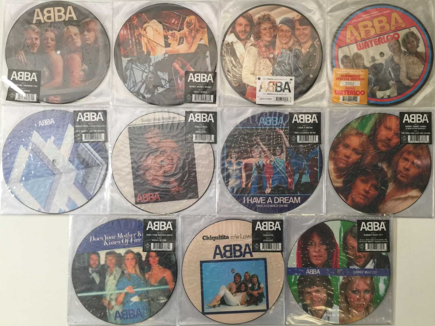 Lot 1019 - ABBA - 2000s 7" LIMITED EDITION/ PICTURE