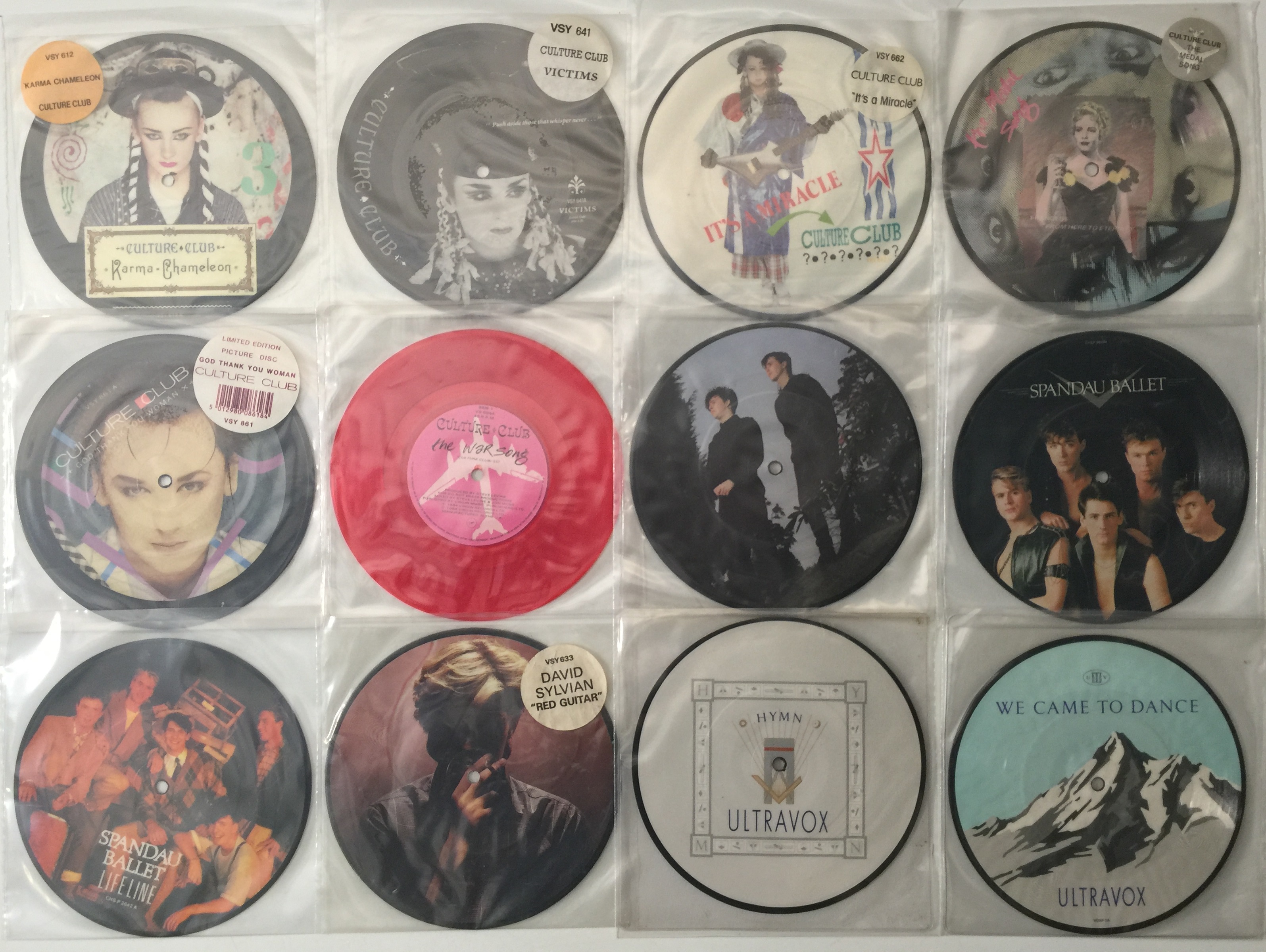 Lot 1029 - 80s 7" PICTURE DISC COLLECTION