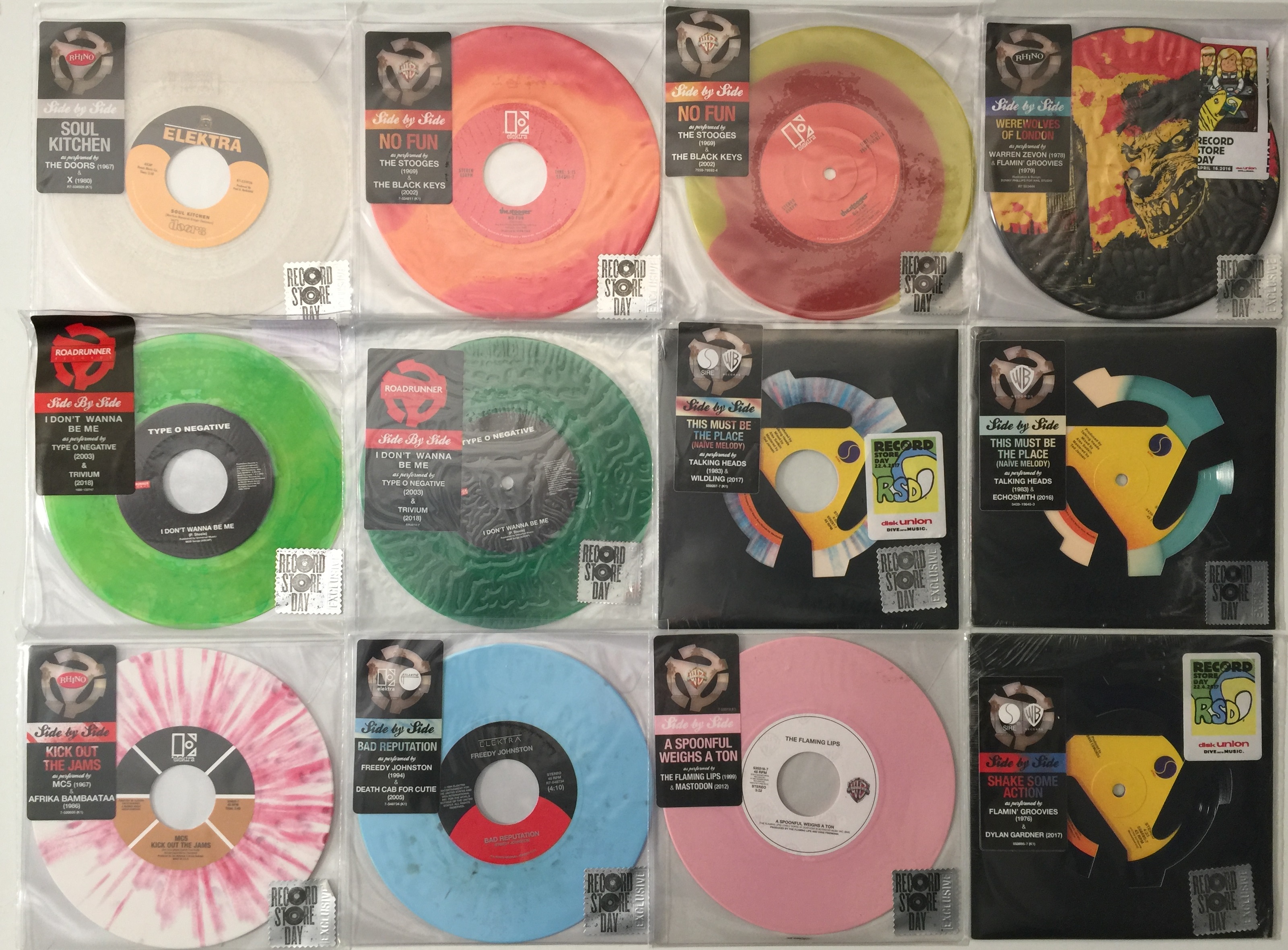 Lot 1034 - SIDE BY SIDE RECORD LABEL - RECORD STORE