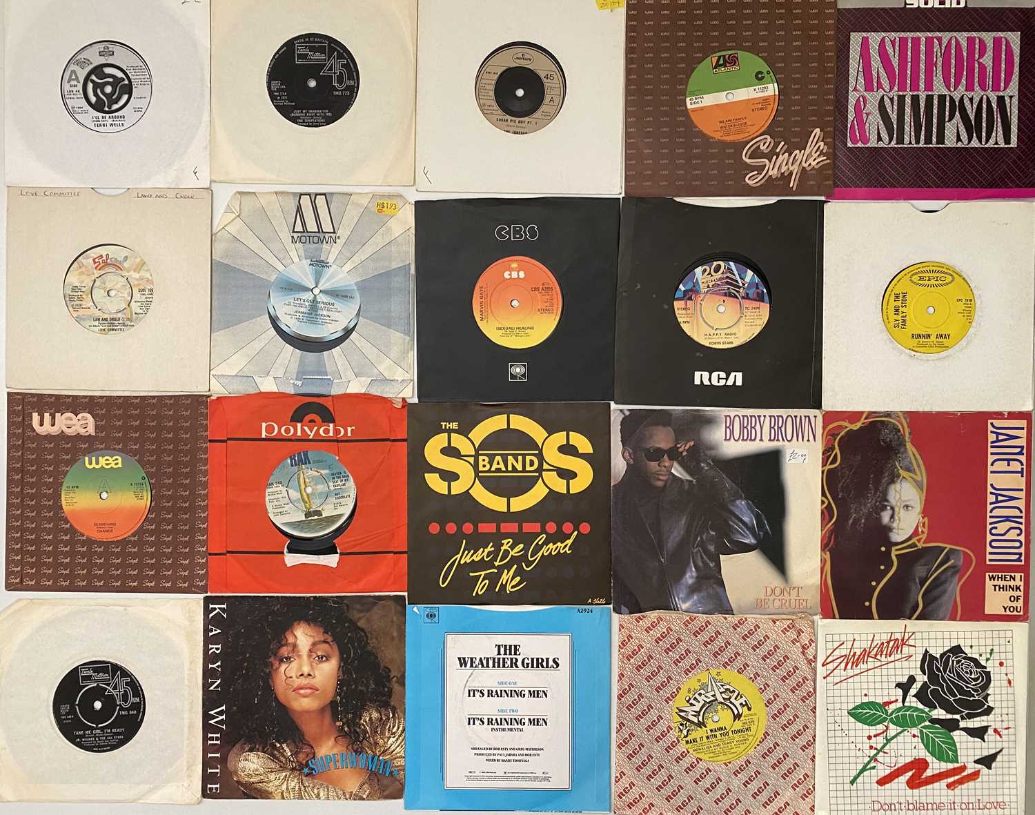 Lot 1123 - FUNK / SOUL / DISCO 7" COLLECTION.