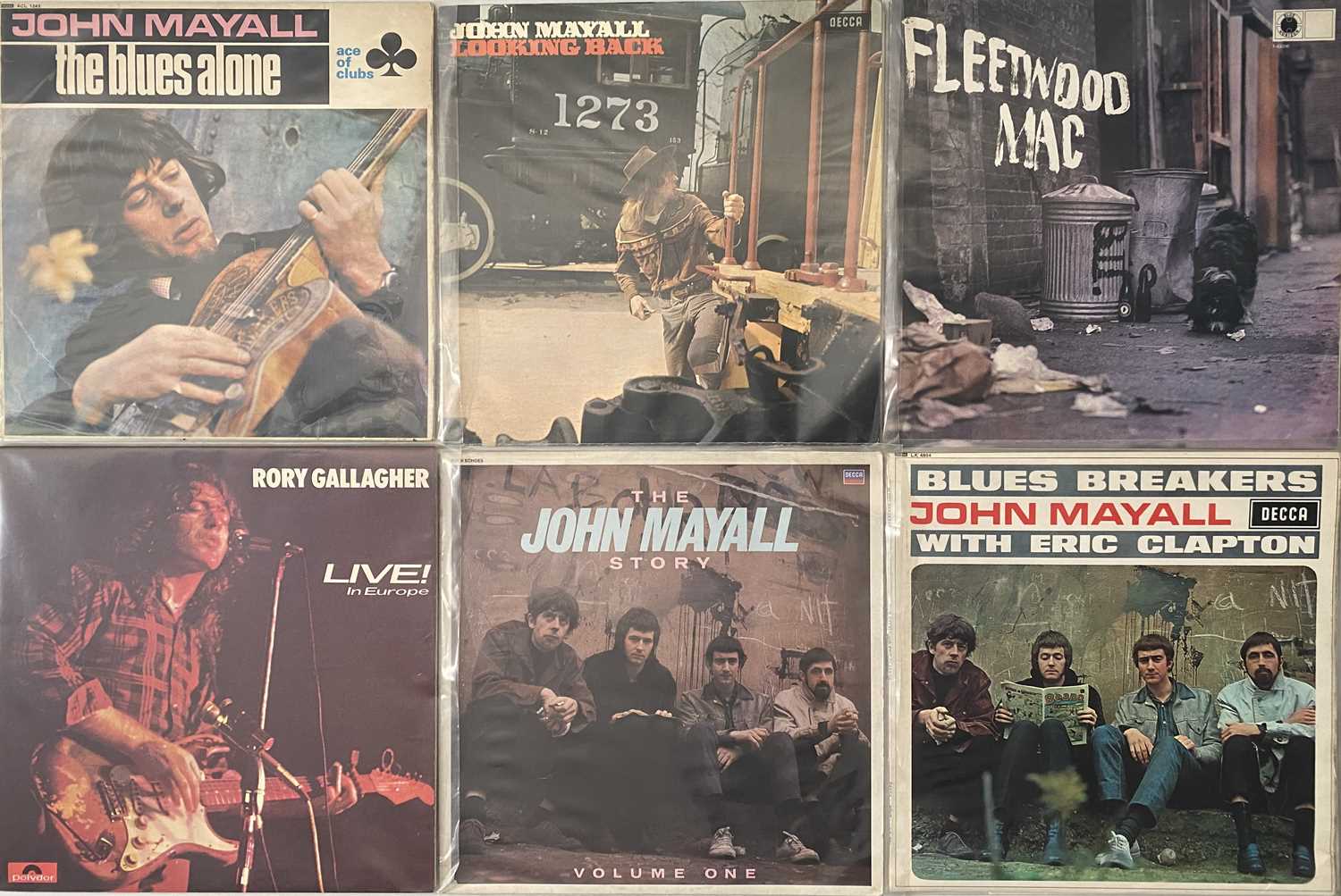Lot 1165 - BLUES ROCK - LP PACK