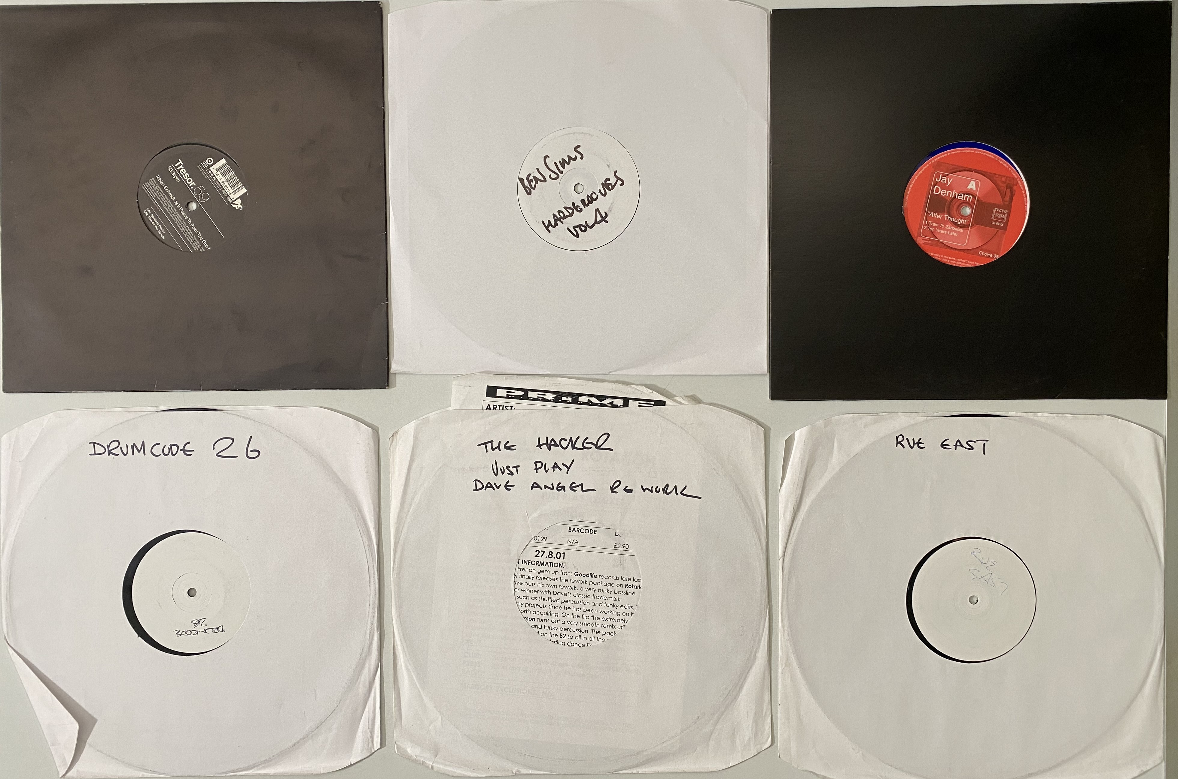 Lot 1174 - TECHNO - 12" COLLECTION (WITH PROMOS)