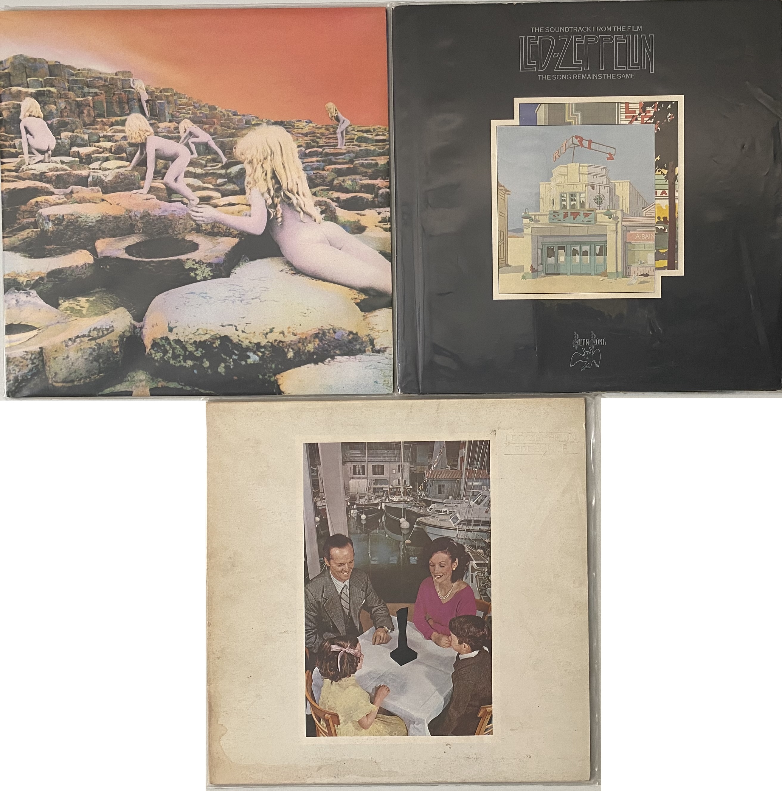 Lot 1223 - LED ZEPPELIN - LP COLLECTION (WITH