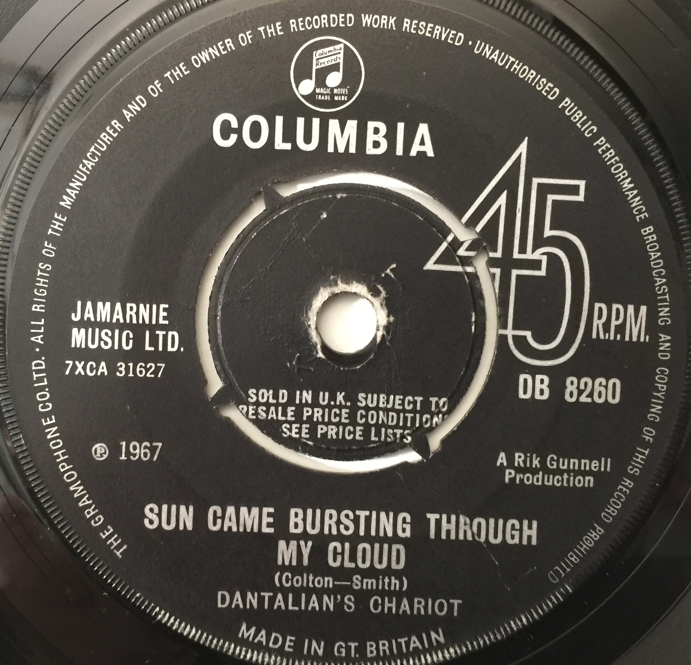 Lot 56 - DANTALION'S CHARIOT - THE MADMAN RUNNING