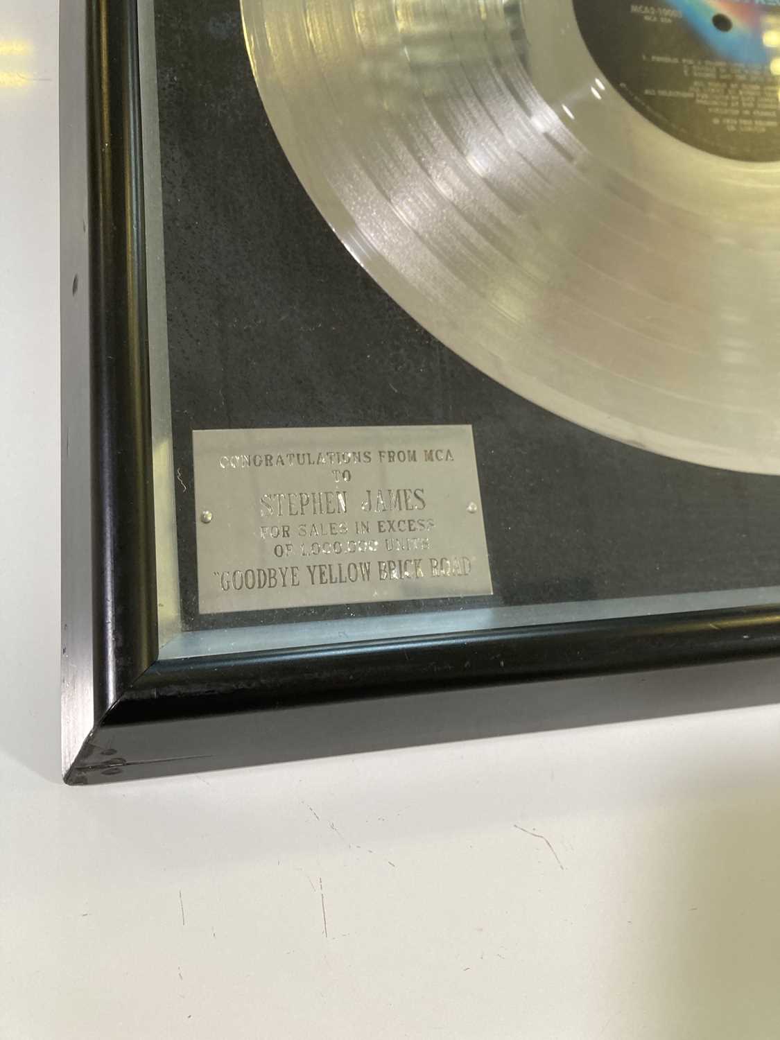 Lot 353 - ELTON JOHN - GOODBYE YELLOW BRICK ROAD - 1