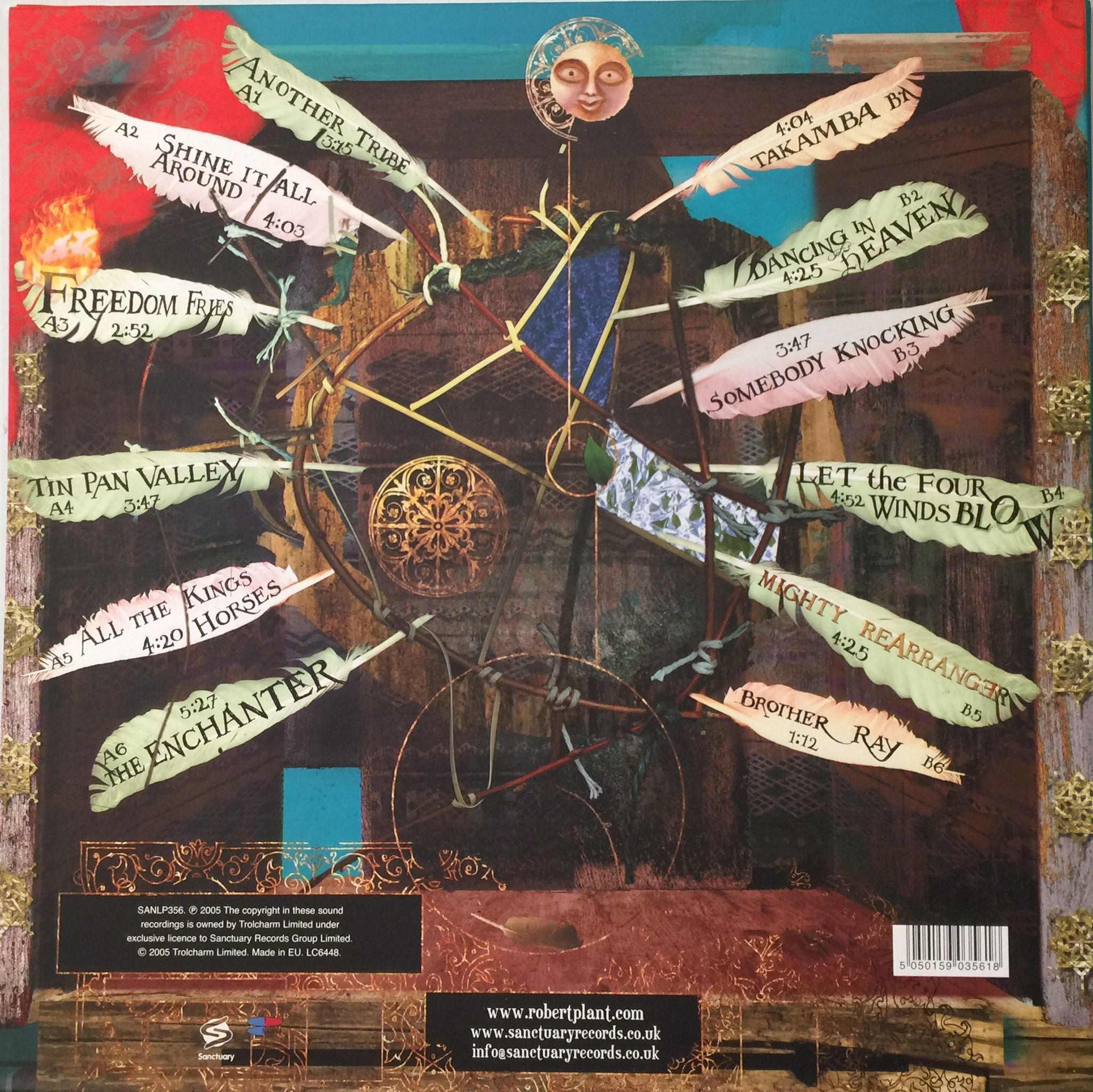 Lot 95 - ROBERT PLANT AND THE STRANGE SENSATION