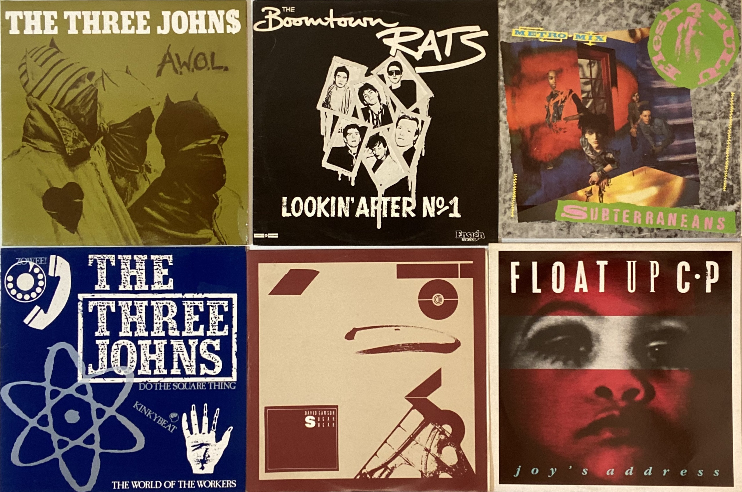 Lot 57 - POST PUNK/ NEW WAVE - LPs & 12"