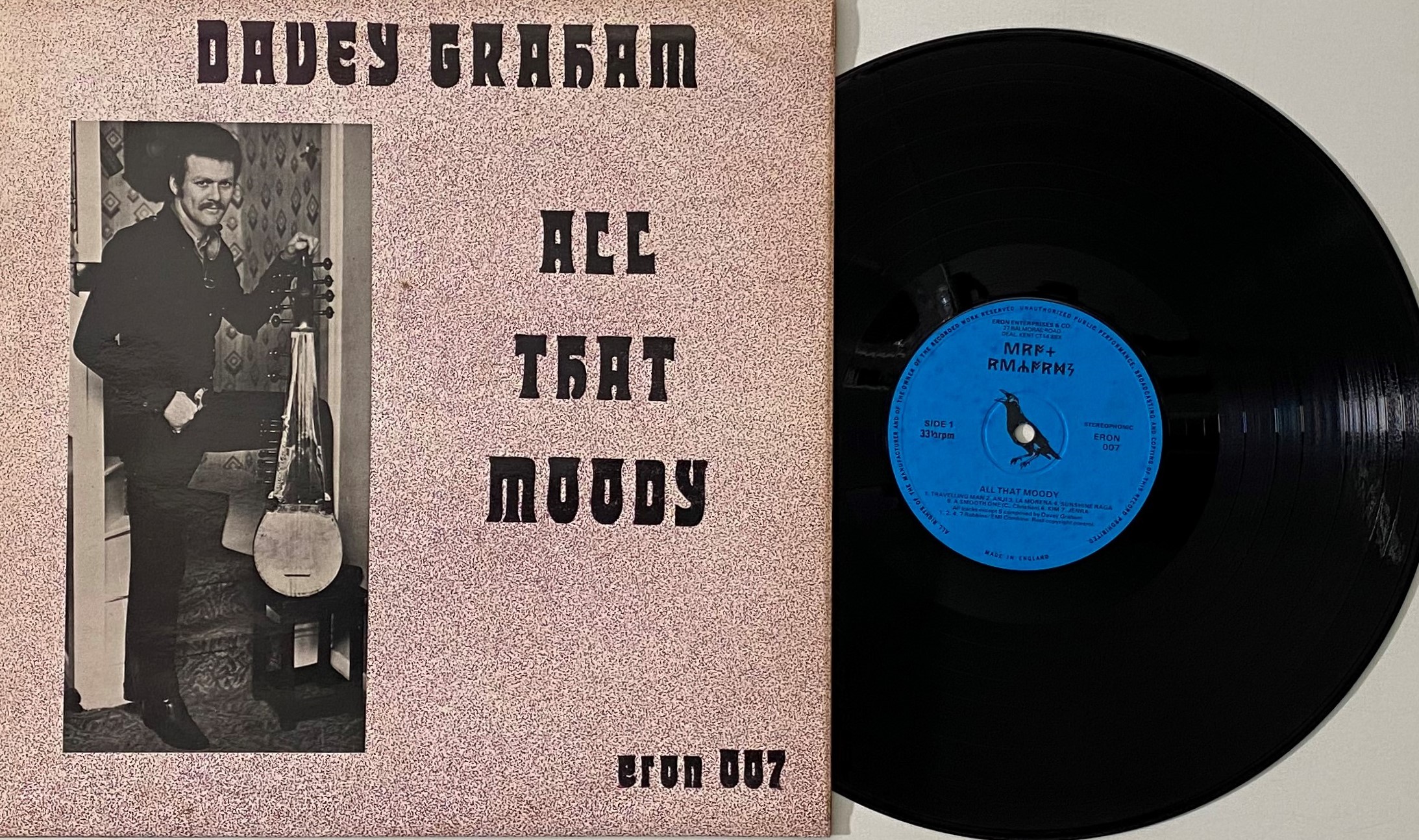 Lot 166 - DAVEY GRAHAM - ALL THAT MOODY LP (ORIGINAL