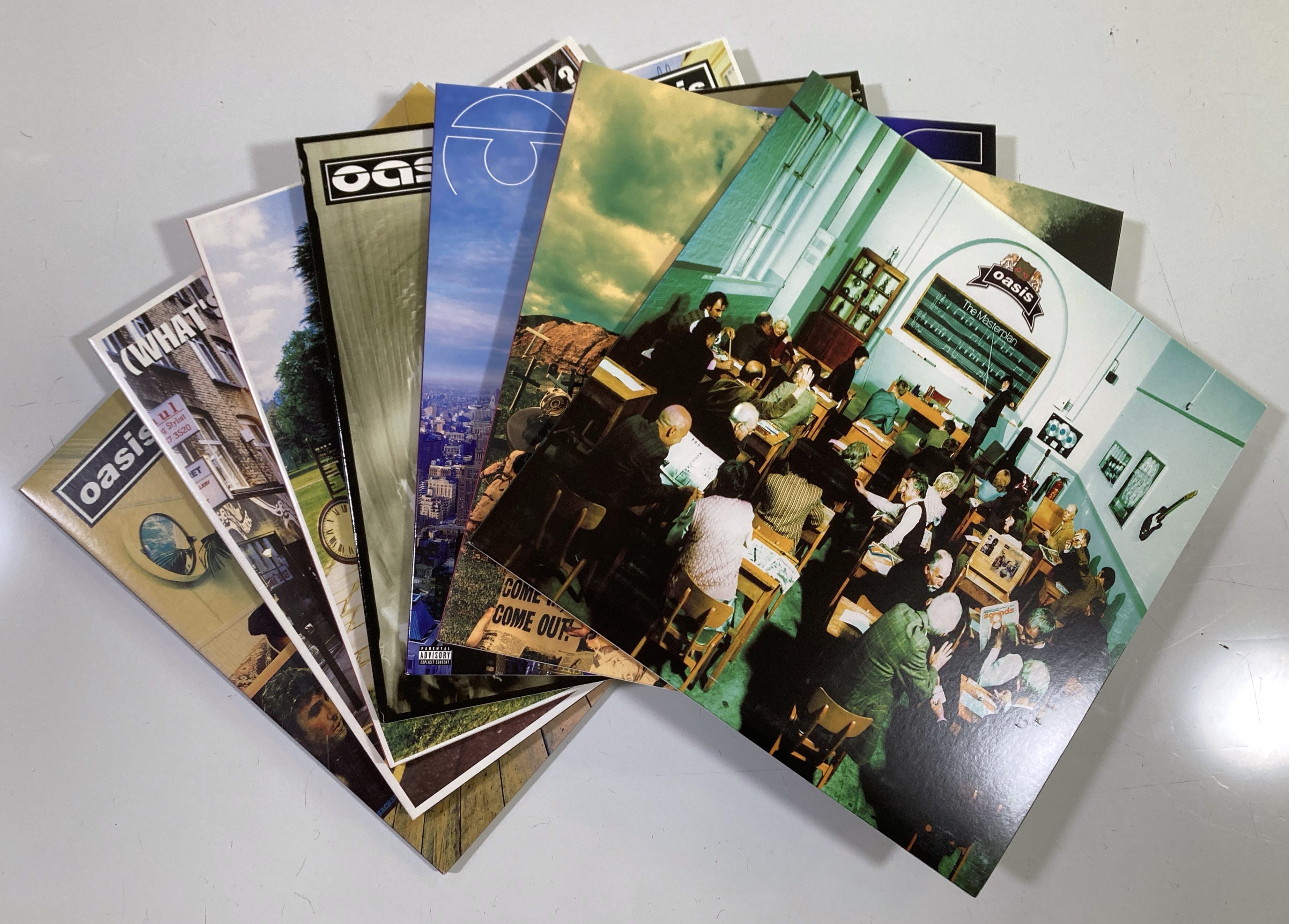 Lot 25 - OASIS SELF TITLED VINYL BOX - RKIDBOX58 - ALL