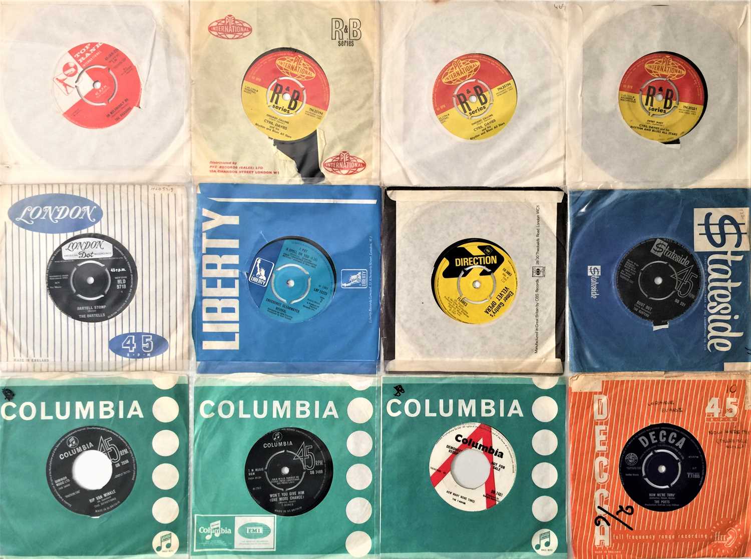 Lot 209 - 60s/70s BEAT/PSYCH/MOD/R&B/R&R UK 7"