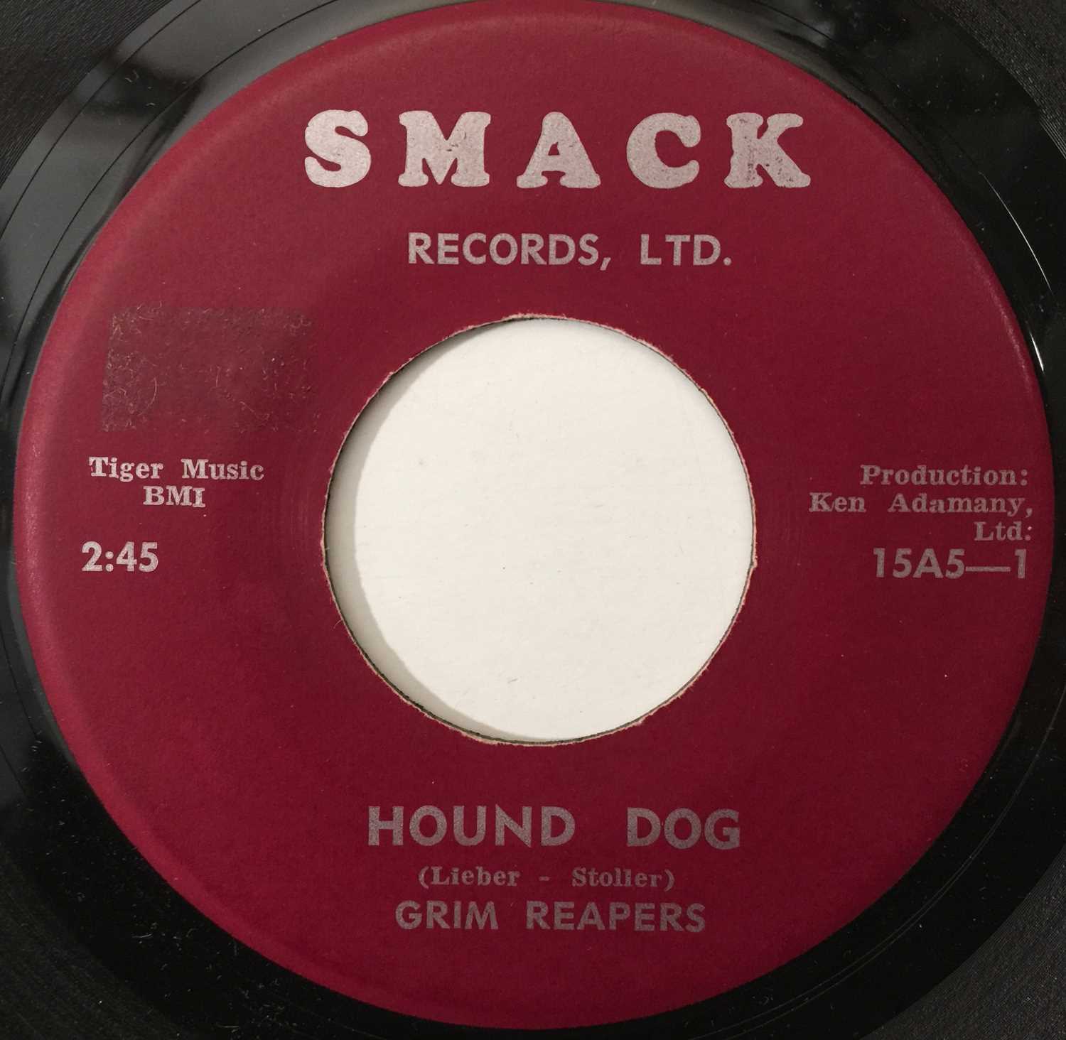 Lot 210 - GRIM REAPERS (PRE CHEAP TRICK) - HOUND DOG 7"