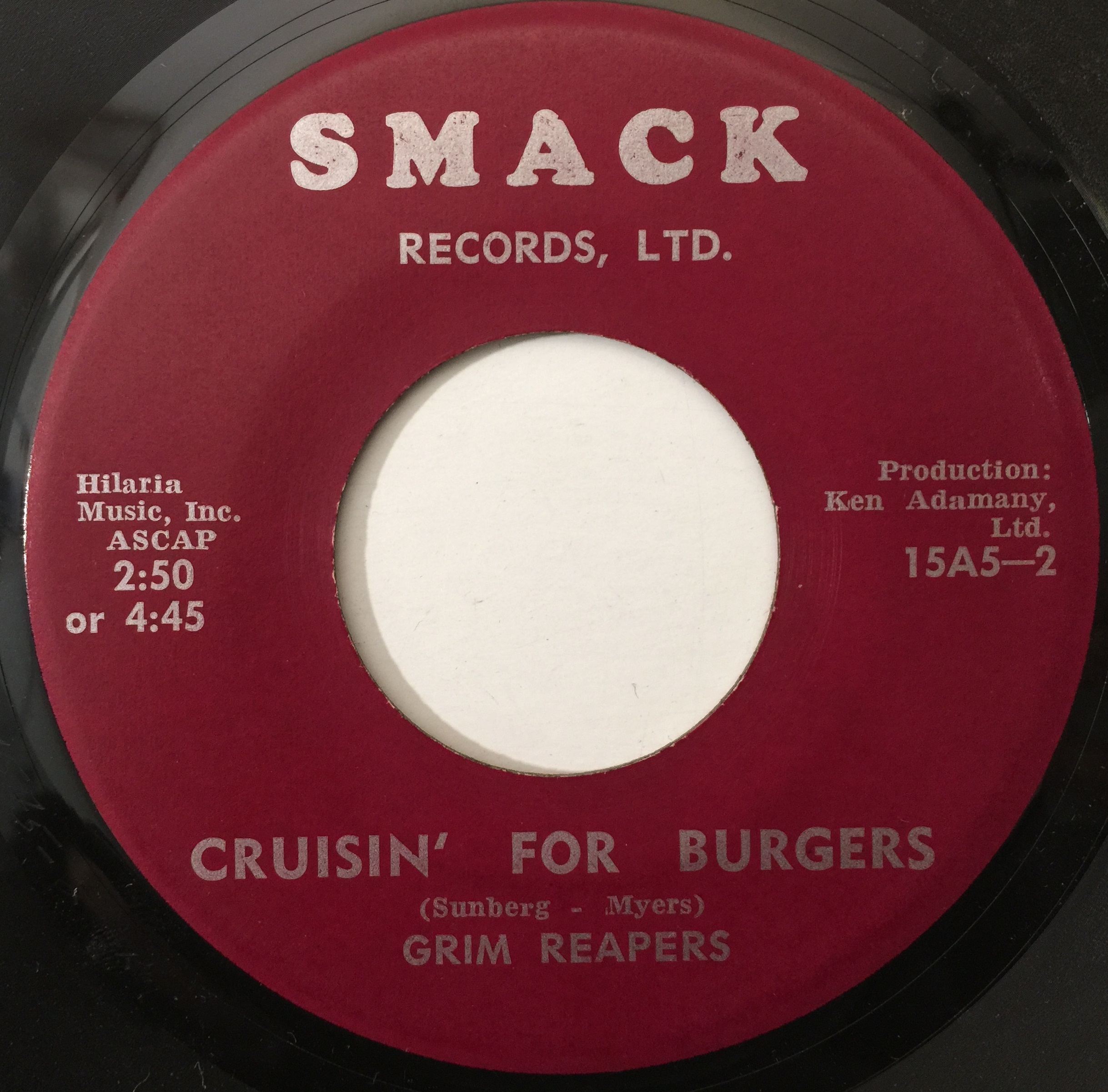 Lot 210 - GRIM REAPERS (PRE CHEAP TRICK) - HOUND DOG 7"