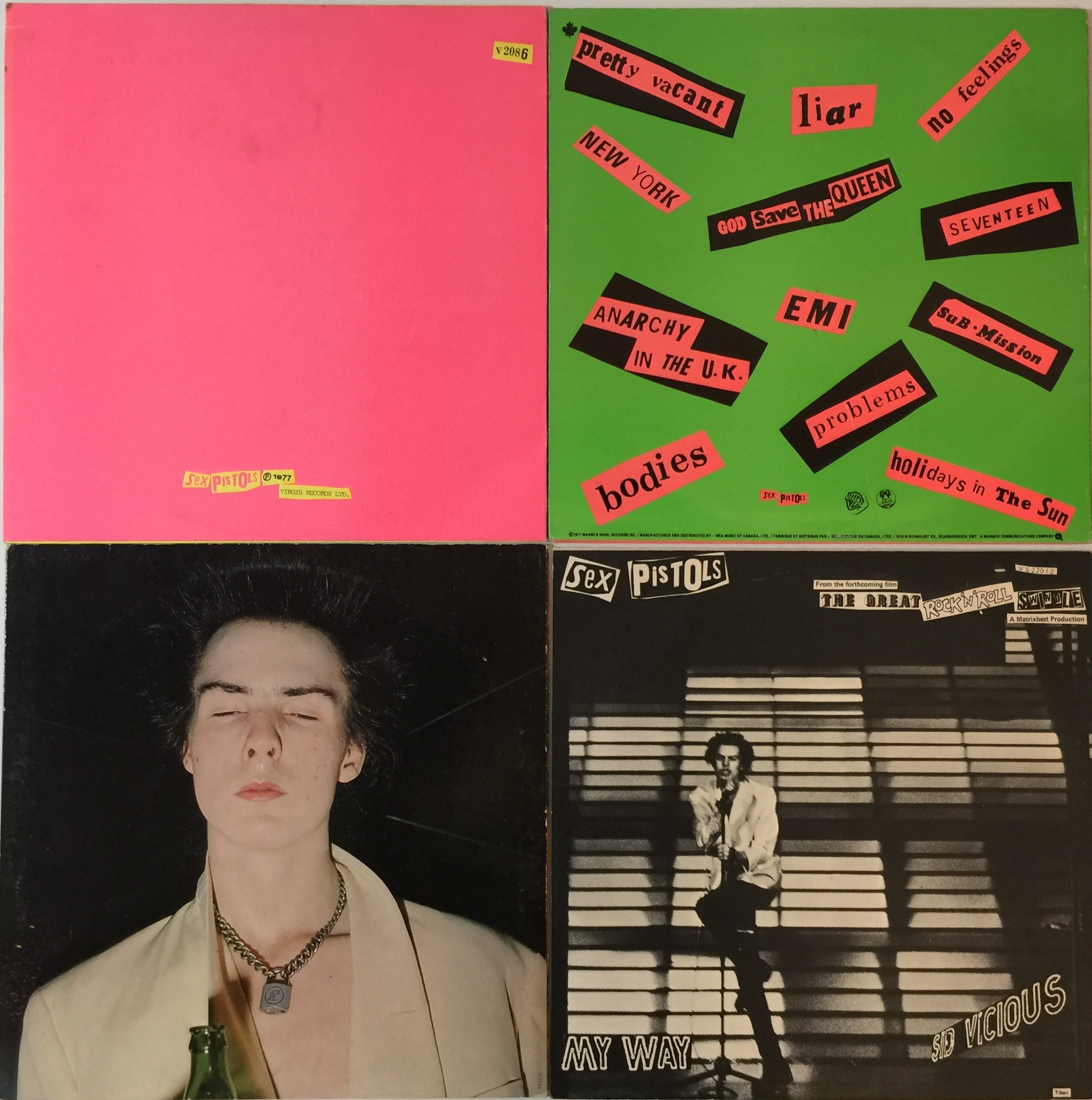 Lot 67 Sex Pistols And Related Lps