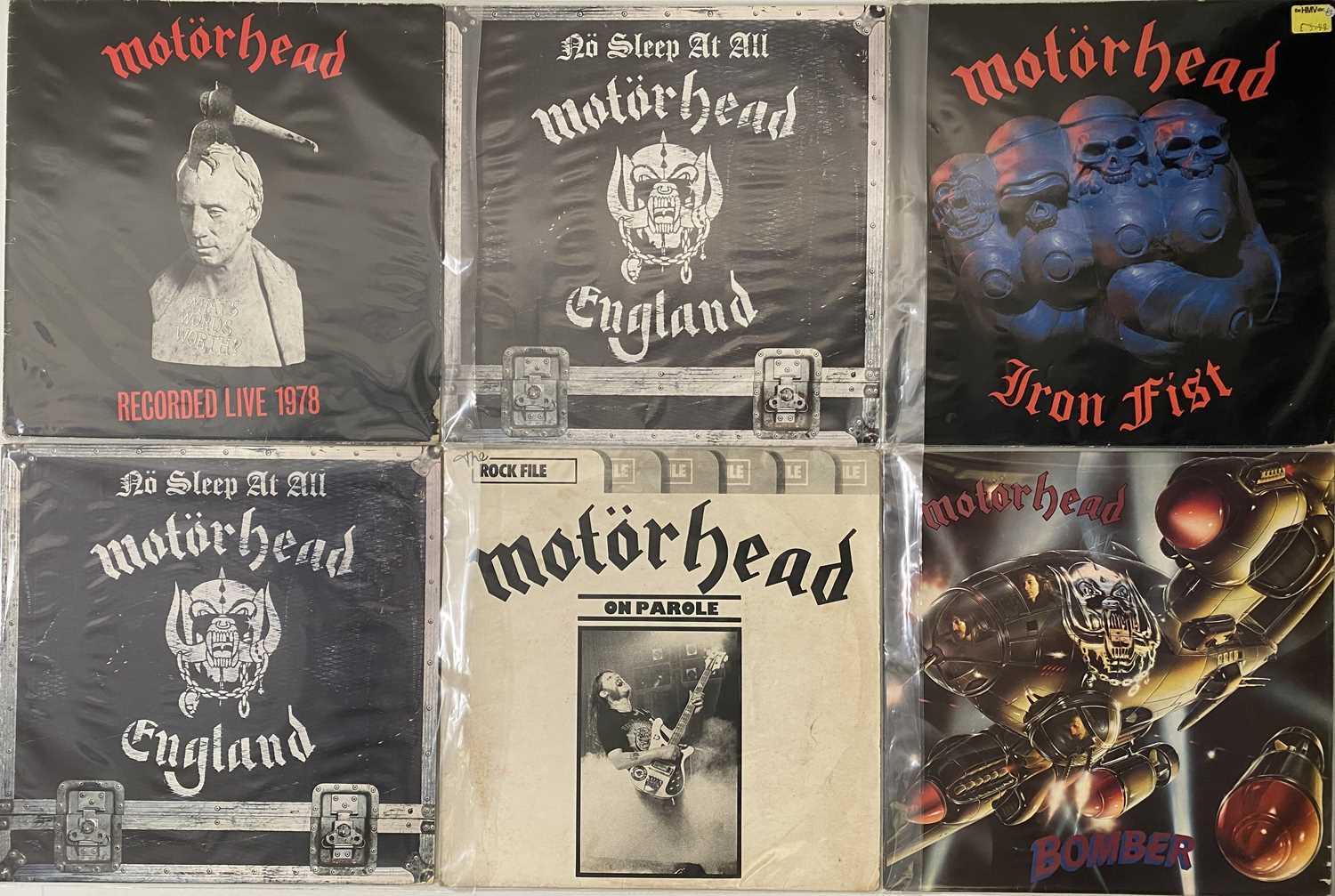Lot 1 - MOTORHEAD - LP COLLECTION
