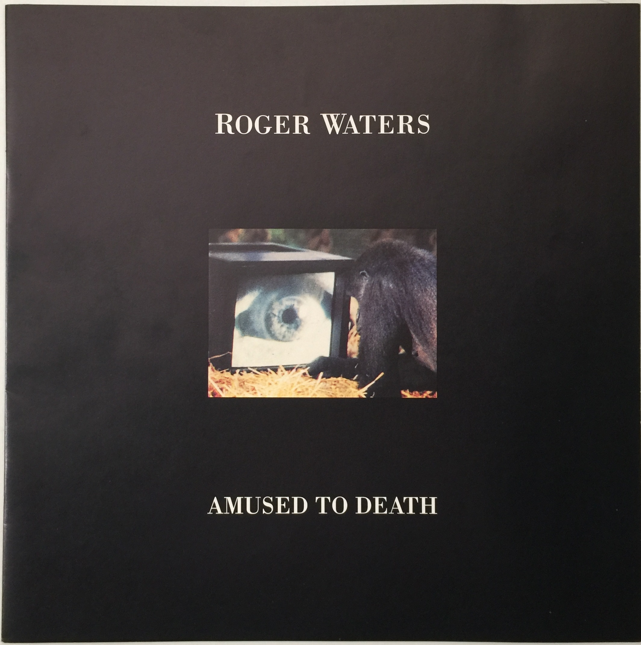 Lot 2 - ROGER WATERS - AMUSED TO DEATH LP (1992 OG