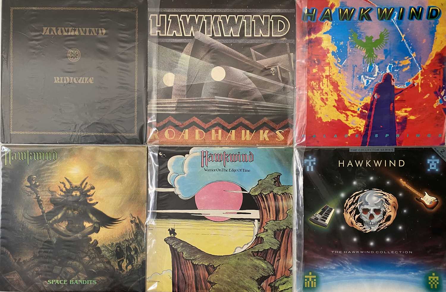 Lot 8 - HAWKWIND - LP COLLECTION