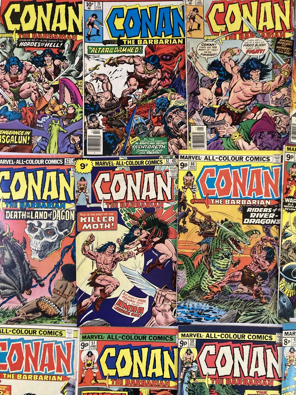 Lot 126 - MARVEL COMICS - CONAN / THOR.