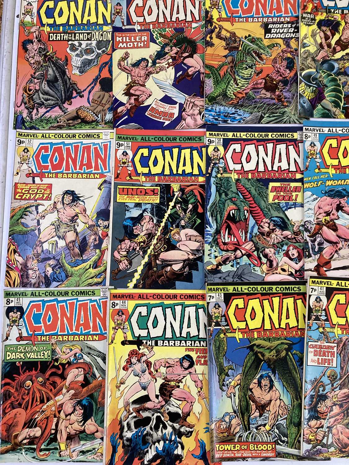 Lot 126 - MARVEL COMICS - CONAN / THOR.