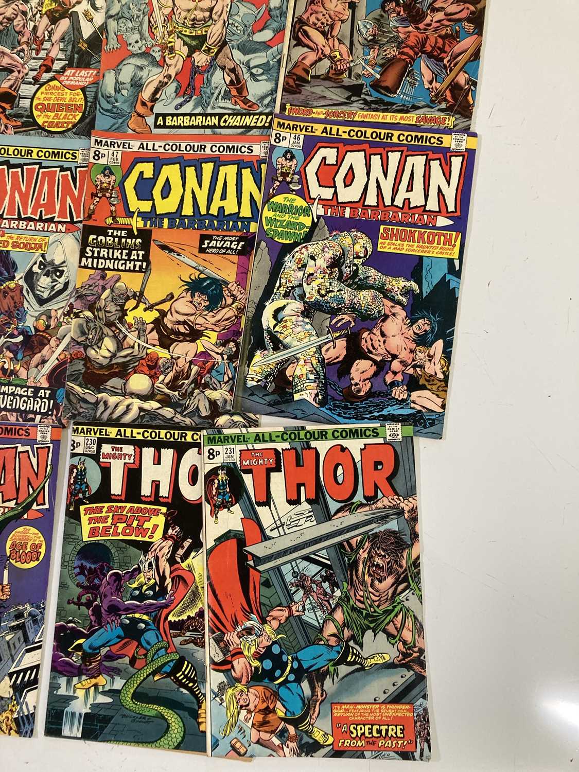Lot 126 - MARVEL COMICS - CONAN / THOR.
