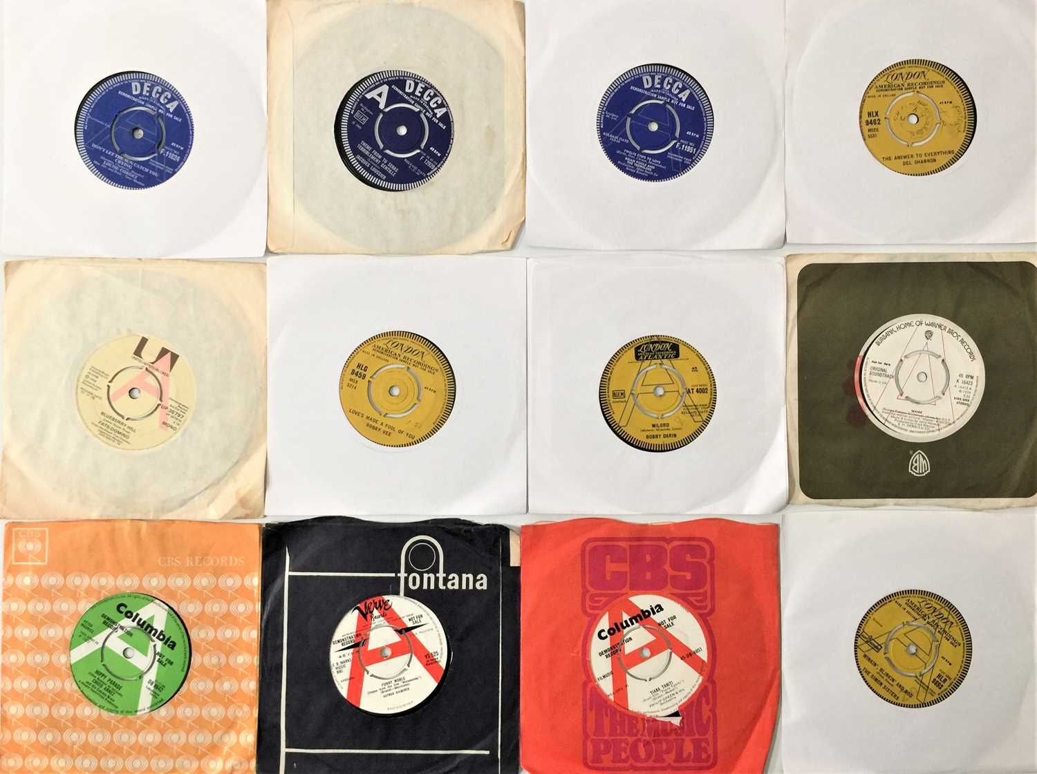 Lot 111 - 60s/60s ARTISTS - 7" ACETATES/DEMOS