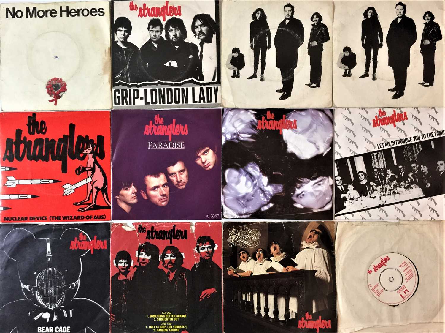 Lot 73 - THE STRANGLERS - 7" COLLECTION